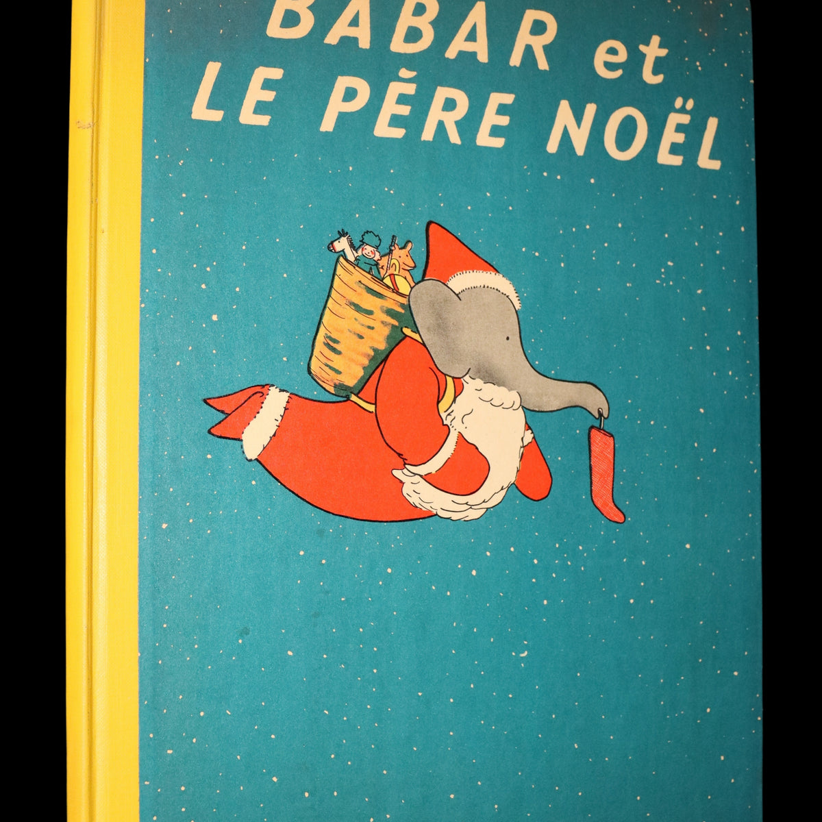 1941 FIRST EDITION French Book - BABAR et le Pere Noel (Babar & Father ...