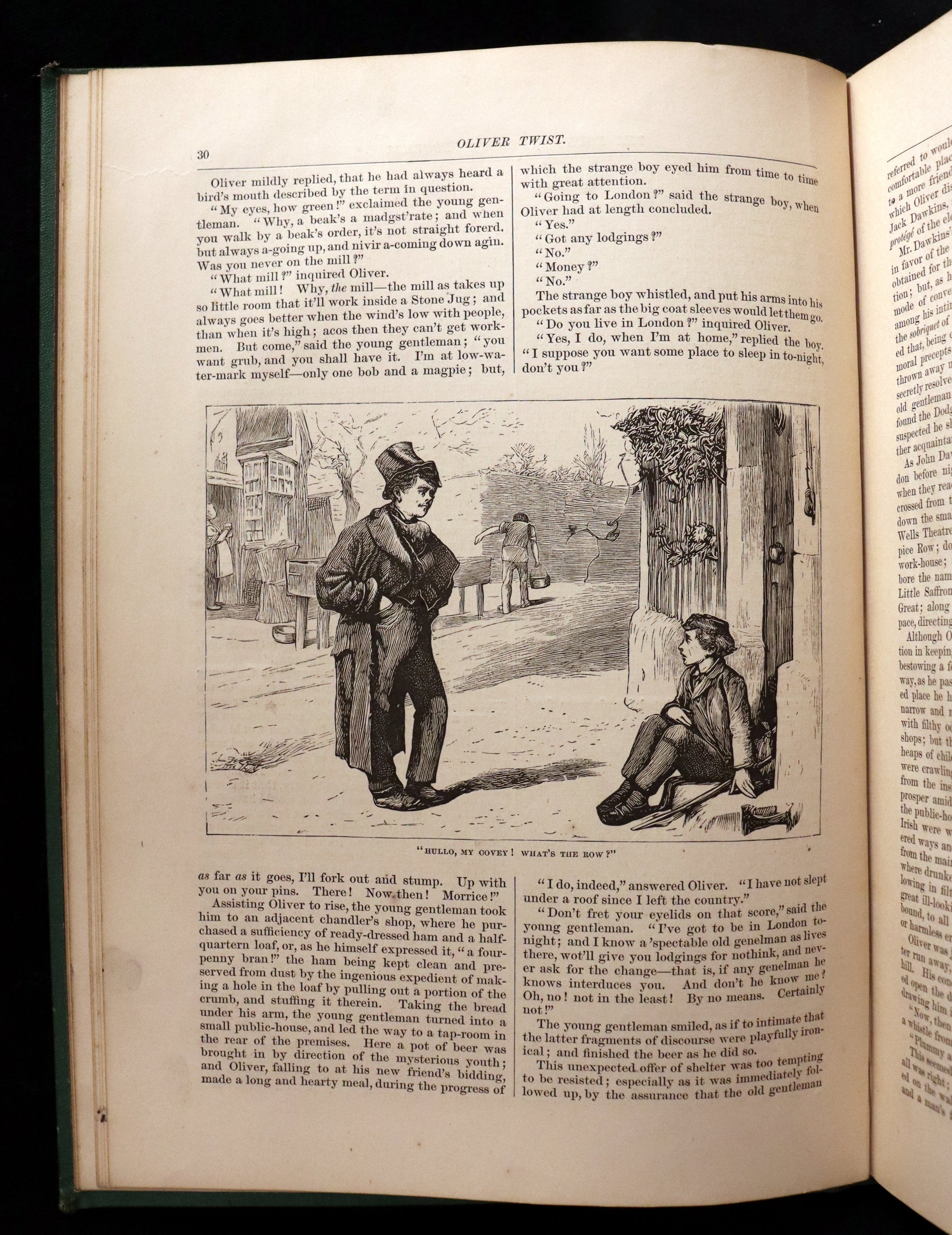 1872 Rare Edition - The Adventures of OLIVER TWIST by Charles Dickens ...