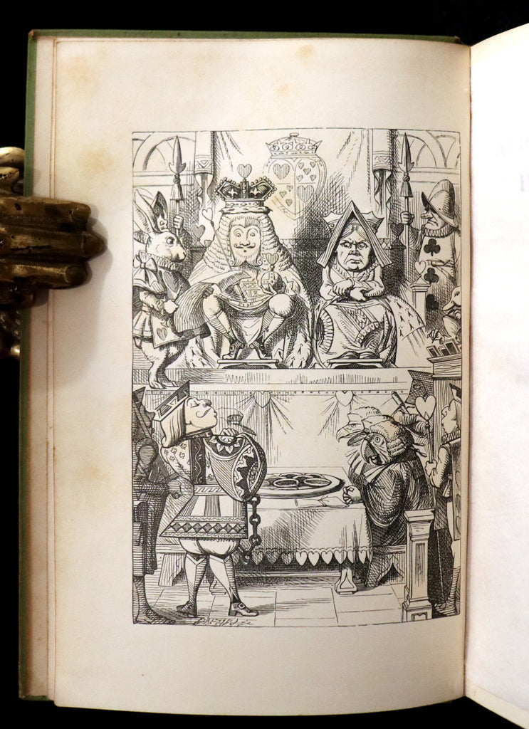 1896 Rare Victorian Book - Alice's Adventures in Wonderland by Lewis C ...