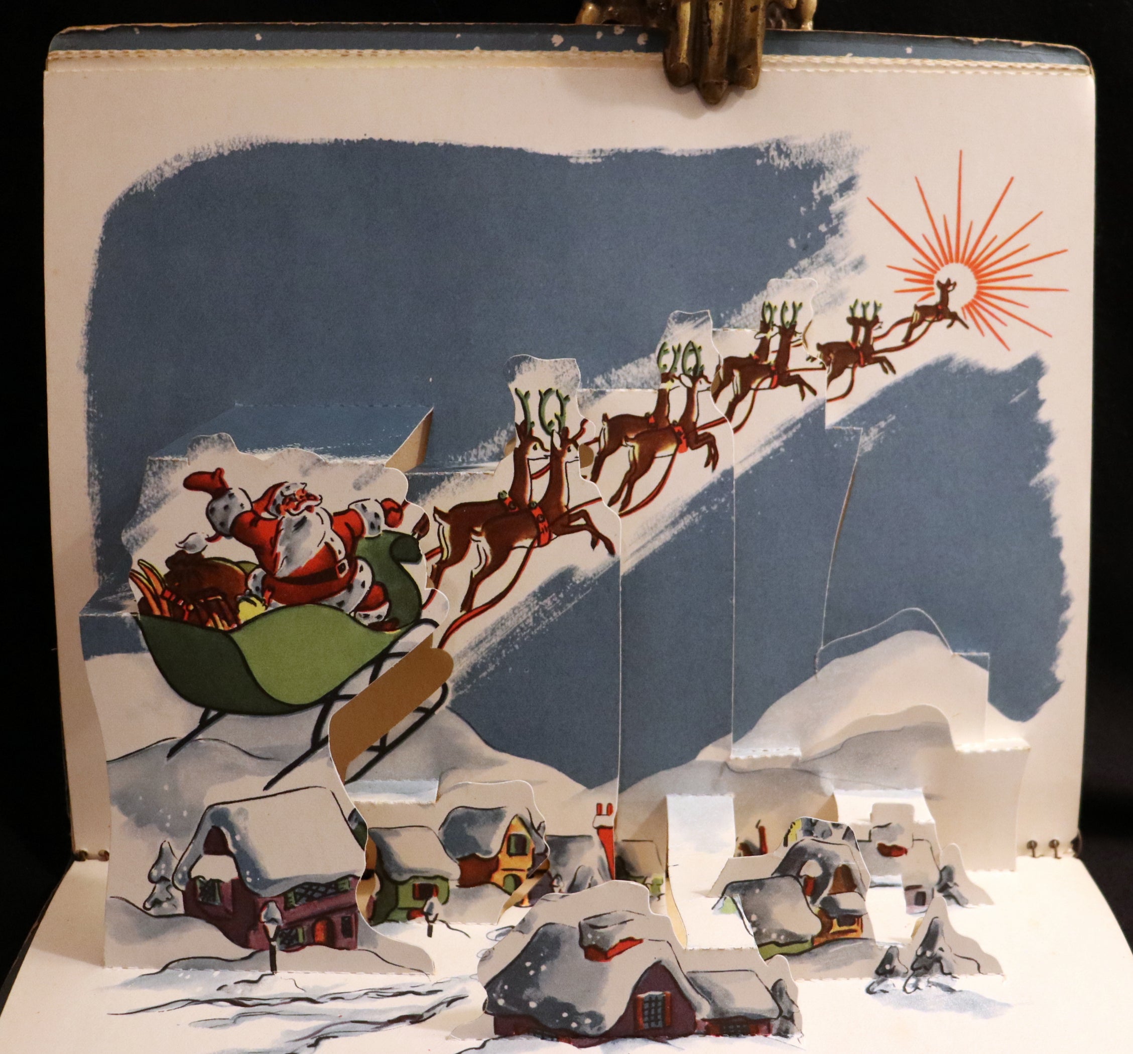 1950 Rare Pop-Up Edition - RUDOLPH The Red-Nosed Reindeer by Robert L. May, Illustrated by ...