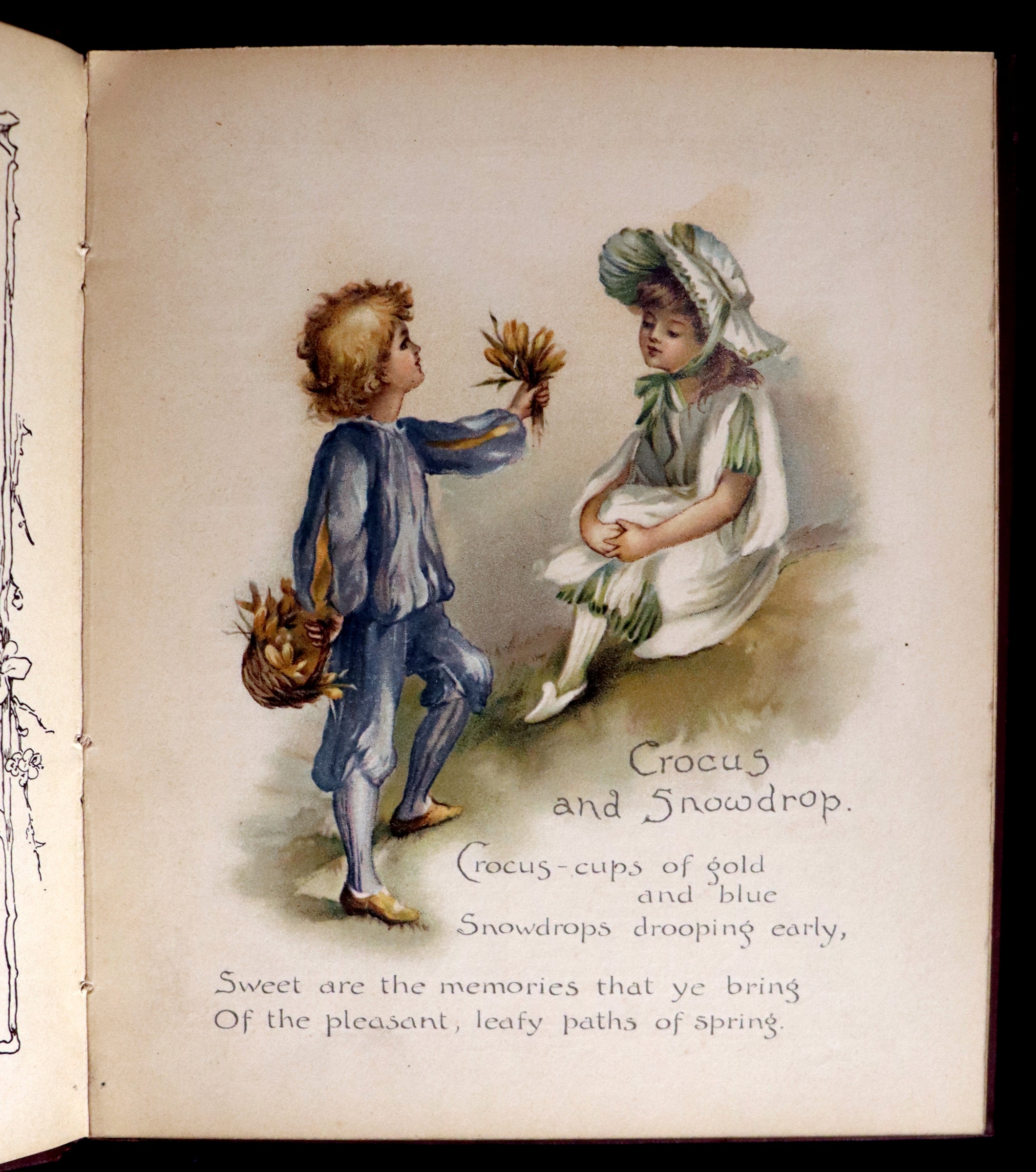 1890 Scarce Victorian Floriography Book ~ The Language of Flowers by E ...