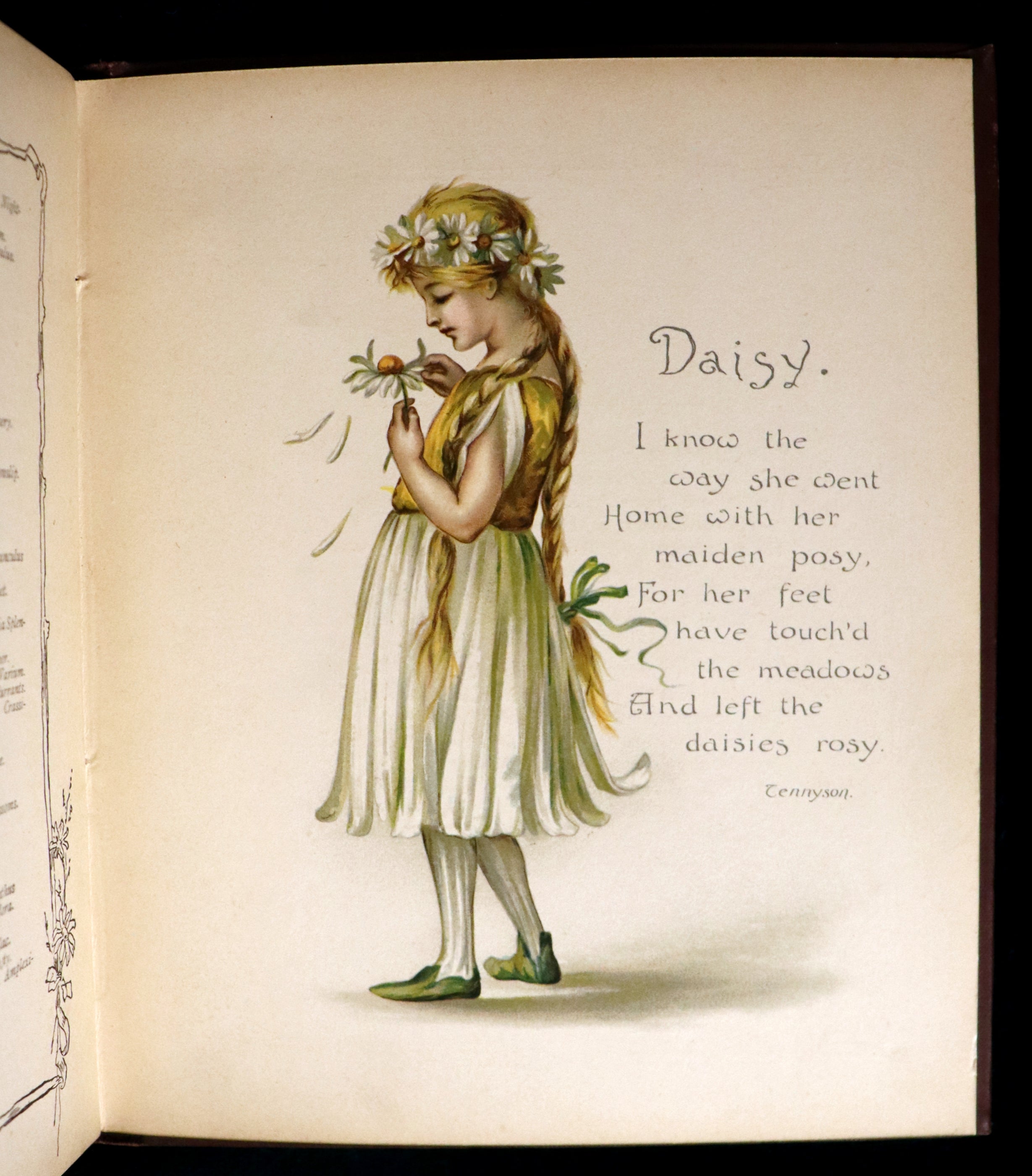 1890 Scarce Victorian Floriography Book ~ The Language of Flowers by ...