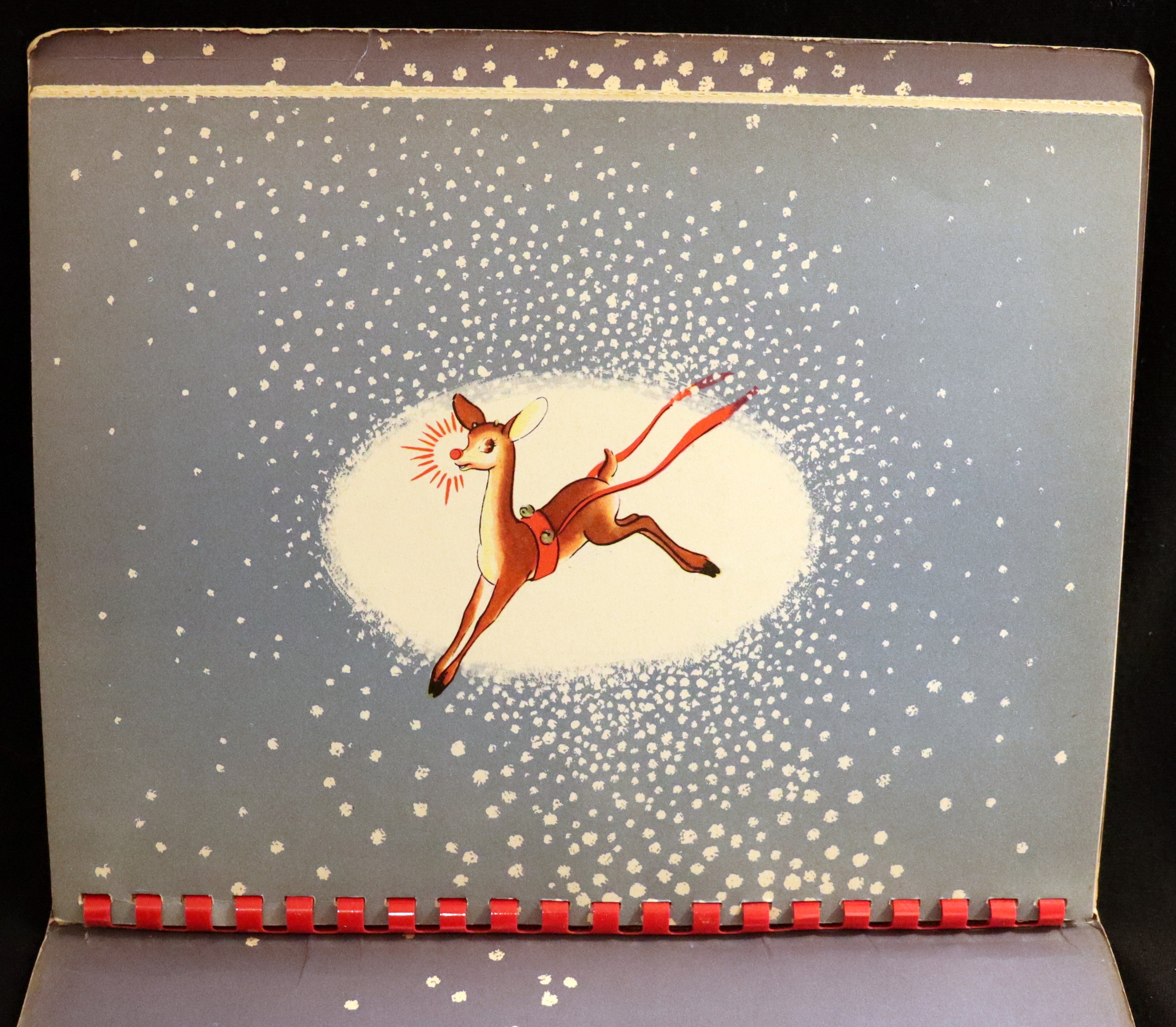 1950 Rare Pop-Up Edition - RUDOLPH The Red-Nosed Reindeer by Robert L. May, Illustrated by ...