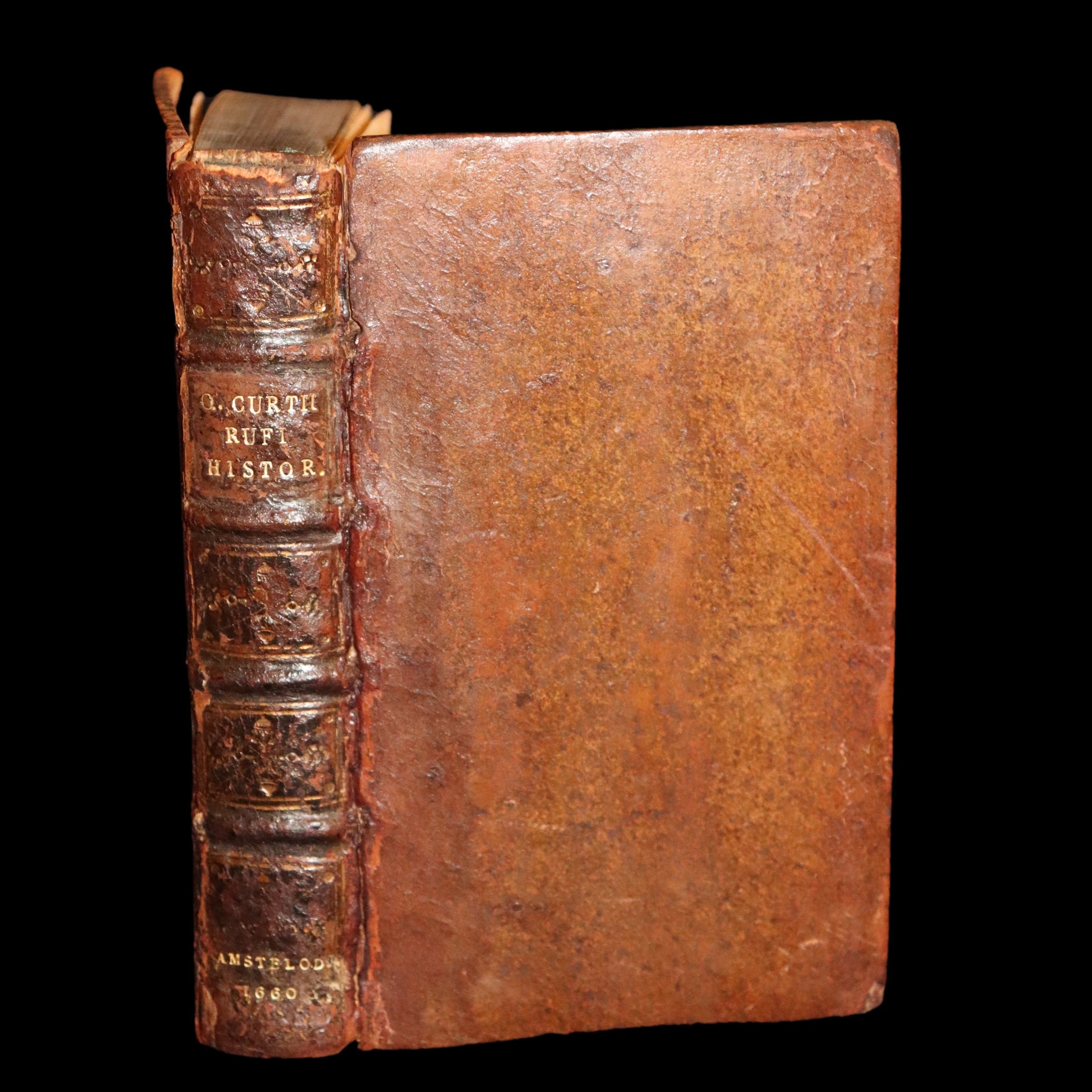 1660 Rare Latin Book - Histories of ALEXANDER the GREAT by Quintus ...