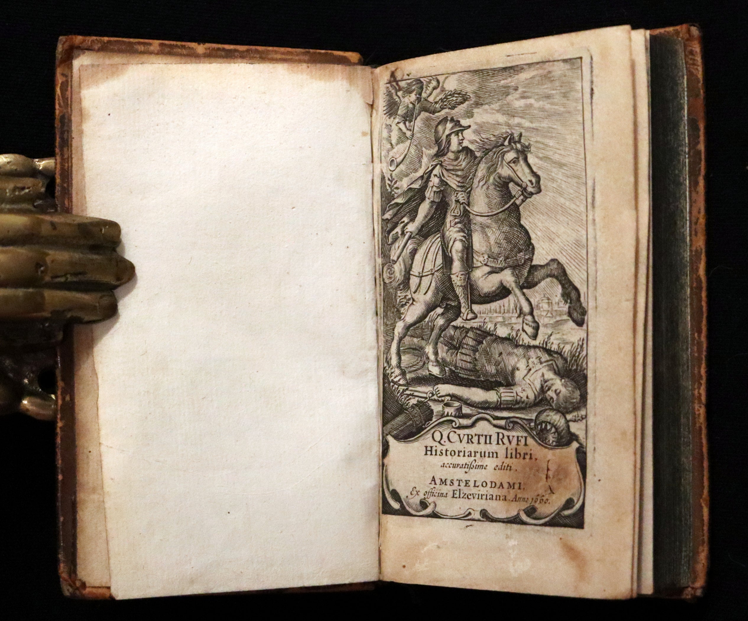 1660 Rare Latin Book - Histories of ALEXANDER the GREAT by Quintus Cur ...