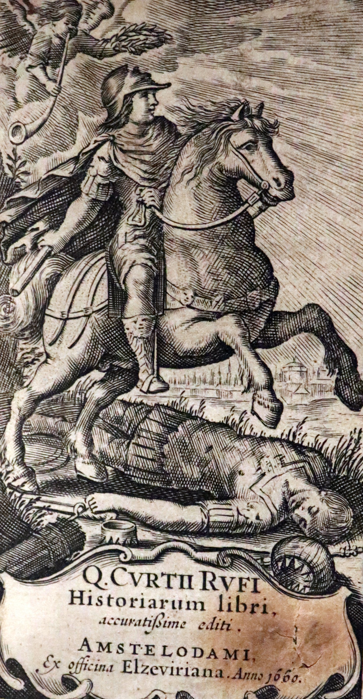 1660 Rare Latin Book - Histories of ALEXANDER the GREAT by Quintus ...