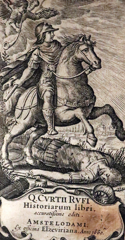 1660 Rare Latin Book - Histories of ALEXANDER the GREAT by Quintus Cur ...