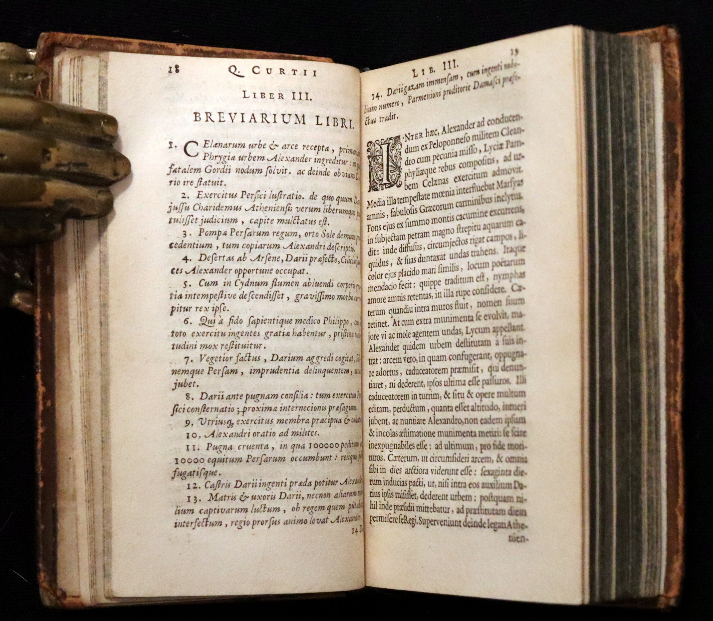 1660 Rare Latin Book - Histories of ALEXANDER the GREAT by Quintus ...