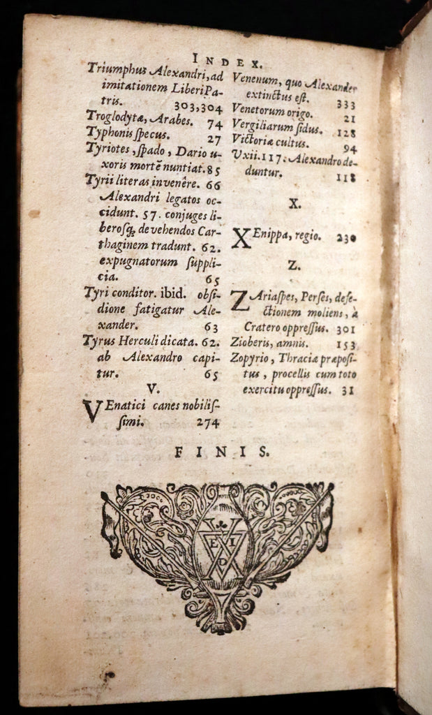 1660 Rare Latin Book - Histories of ALEXANDER the GREAT by Quintus Cur ...