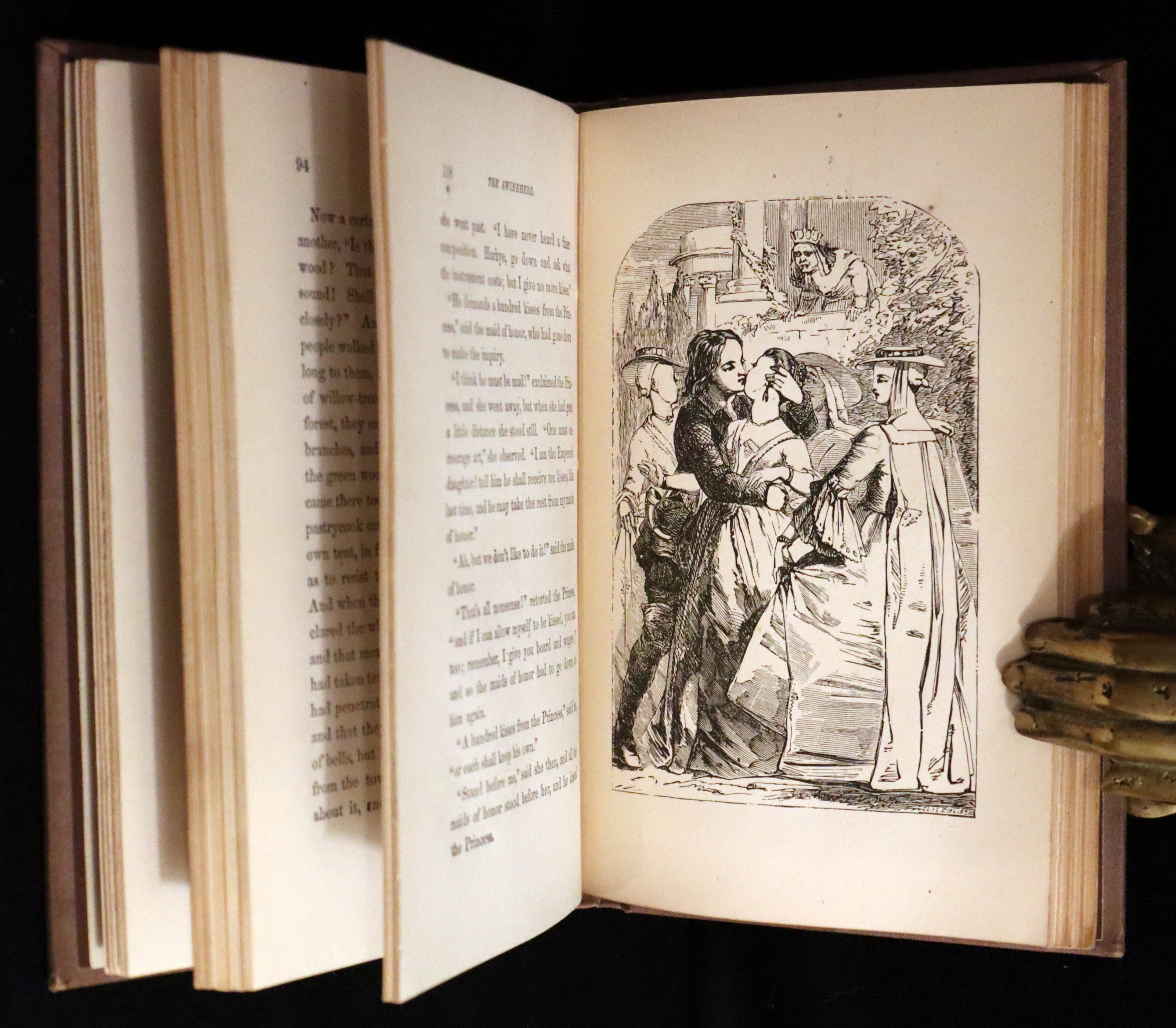 1877 Scarce Book Set - Hans Christian Andersen - 91 FAIRY TALES. Ander ...