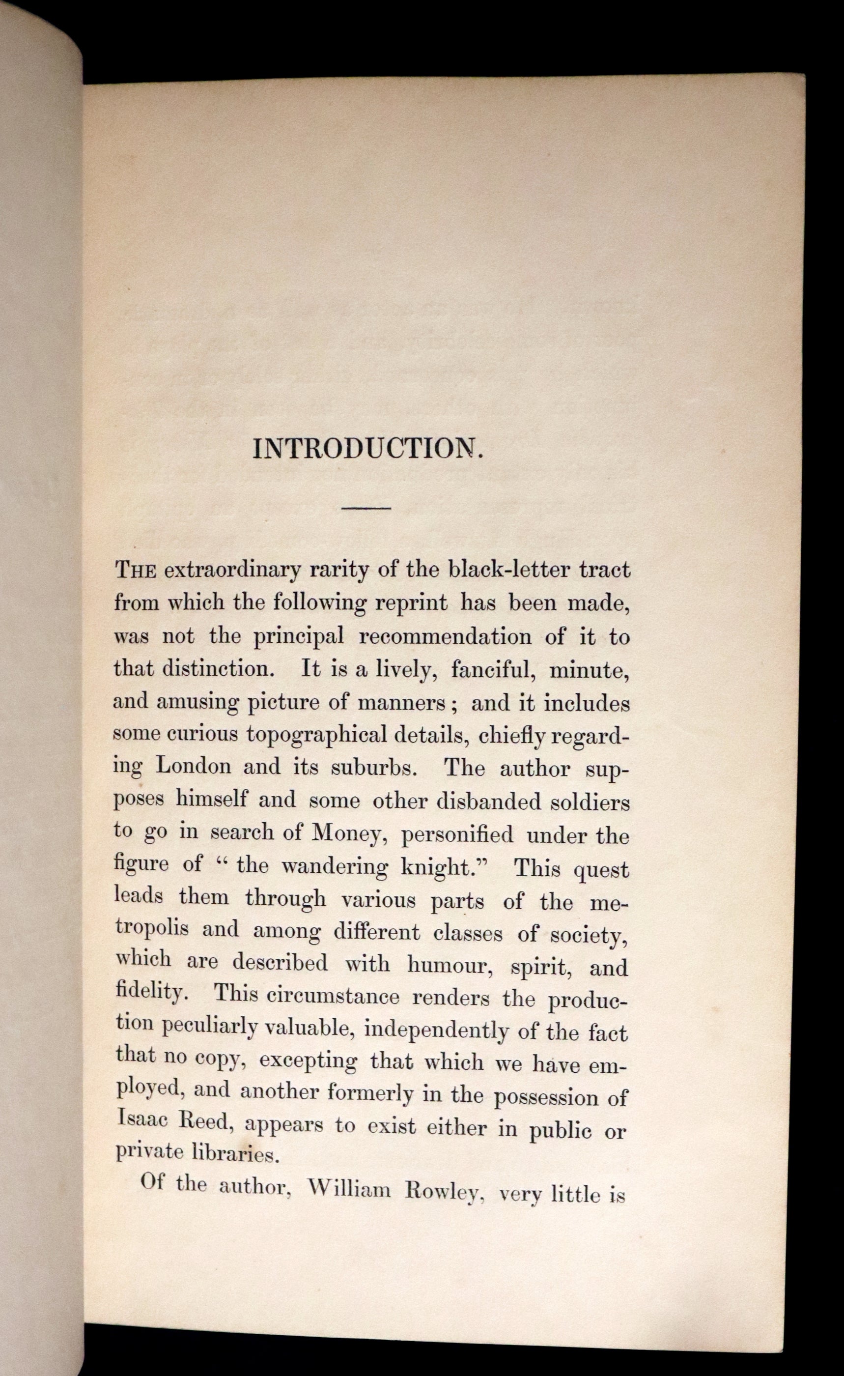 1840 Scarce 1609 Pamphlet - A Search for Money, or The Lamentable ...