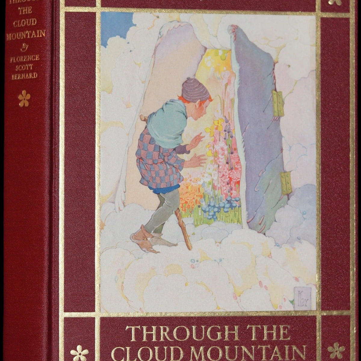 1922 Rare 1stED with Dust jacket - THROUGH THE CLOUD MOUNTAIN Illustra ...