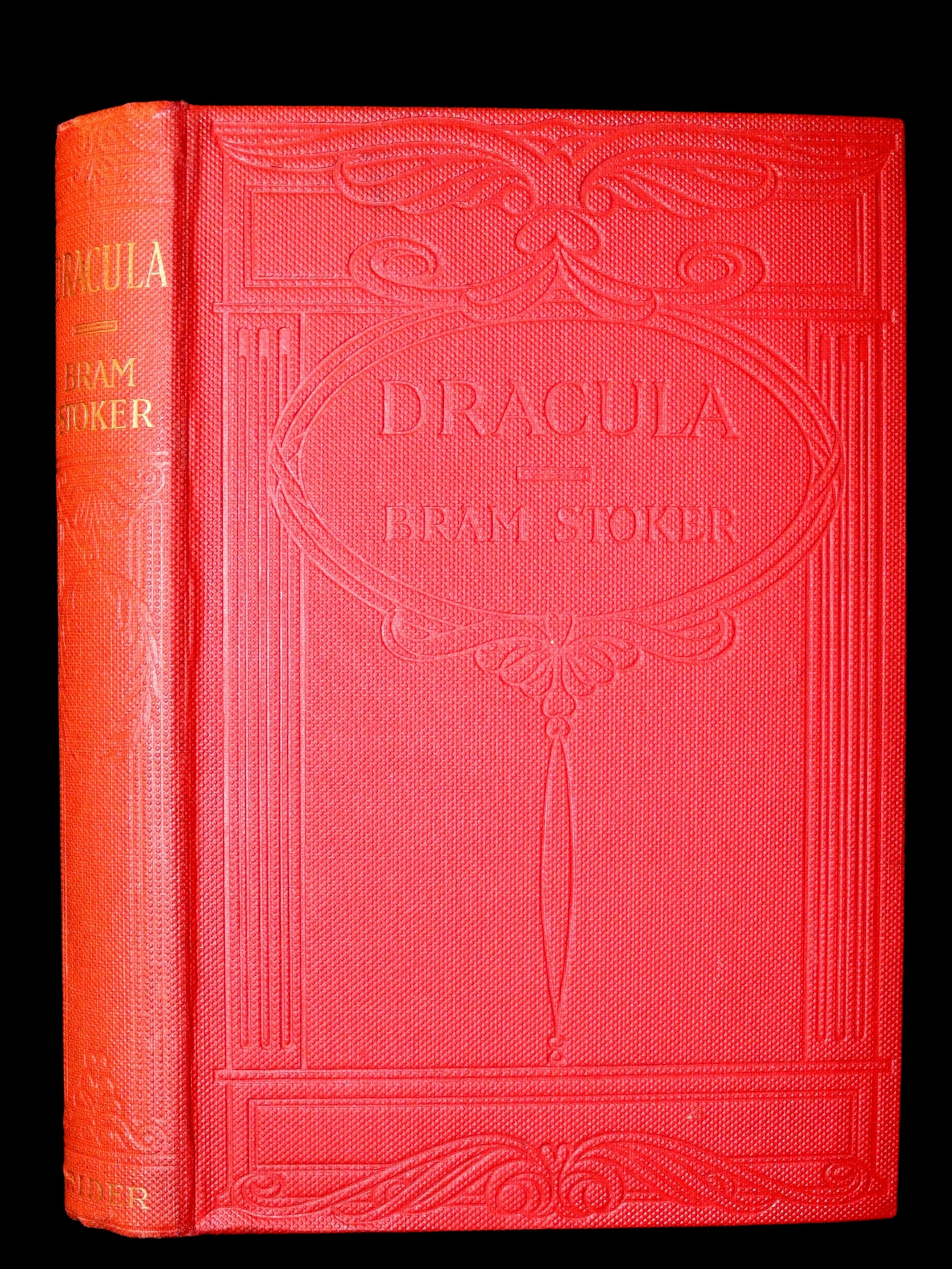 1913 Rare Edition - DRACULA by Bram Stoker, a Gothic Vampire Story. — MFLIBRA - Antique Books