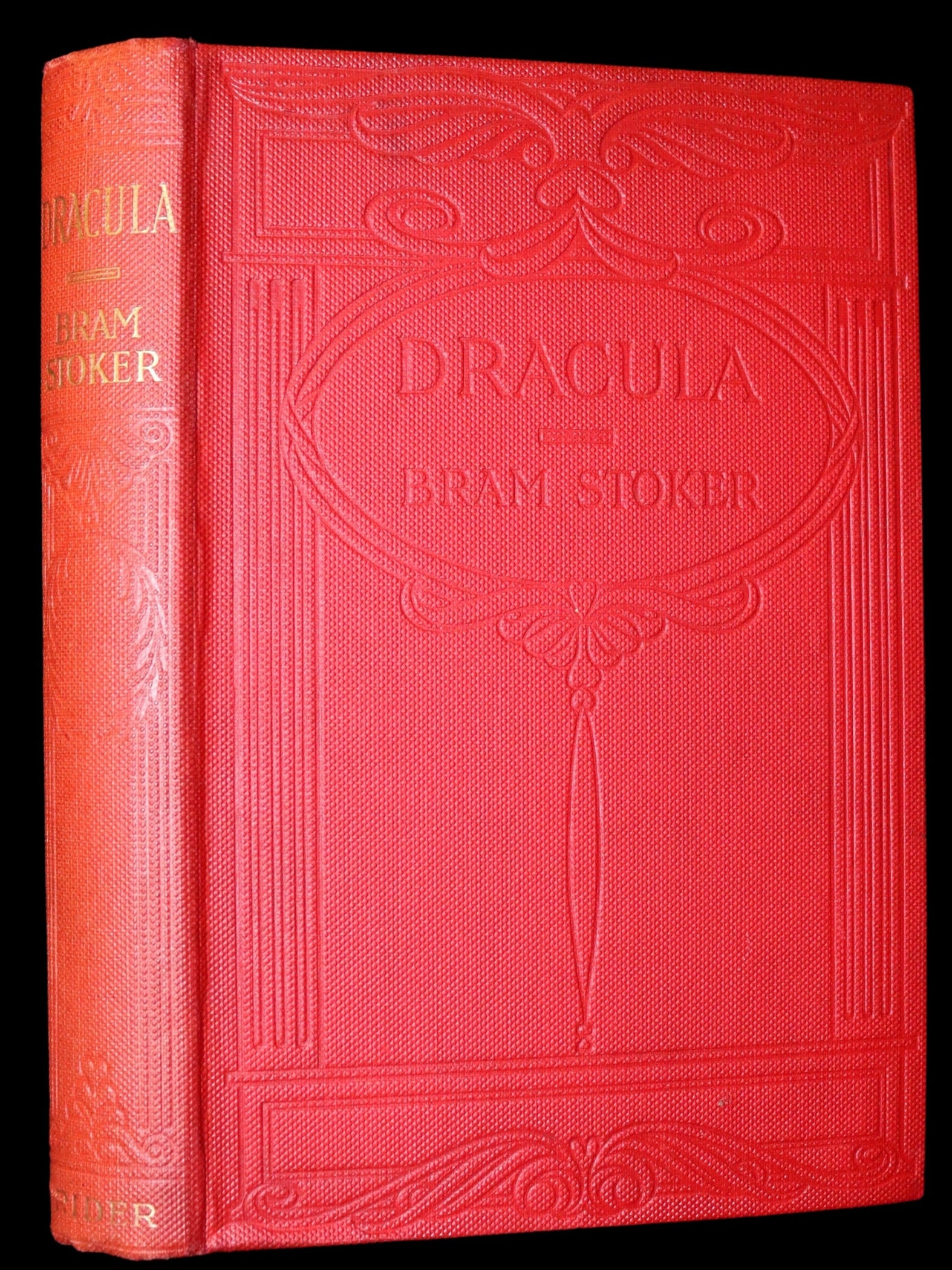 1913 Rare Edition - DRACULA by Bram Stoker, a Gothic Vampire Story ...