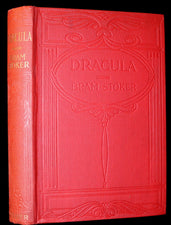 1913 Rare Edition - DRACULA by Bram Stoker, a Gothic Vampire Story. — MFLIBRA - Antique Books