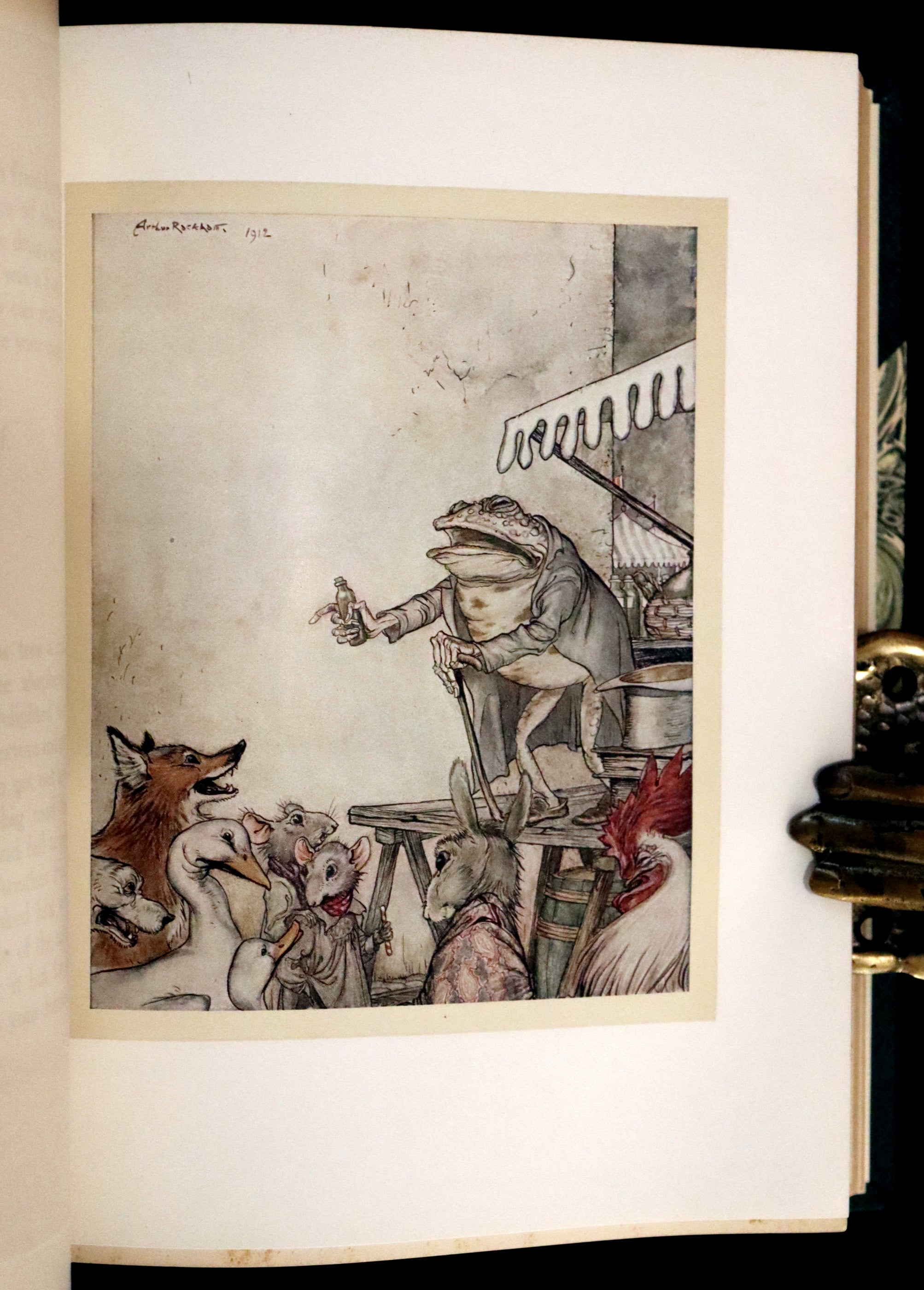 1912 Rare First Edition - AESOP'S FABLES Illustrated by Arthur RACKHAM ...