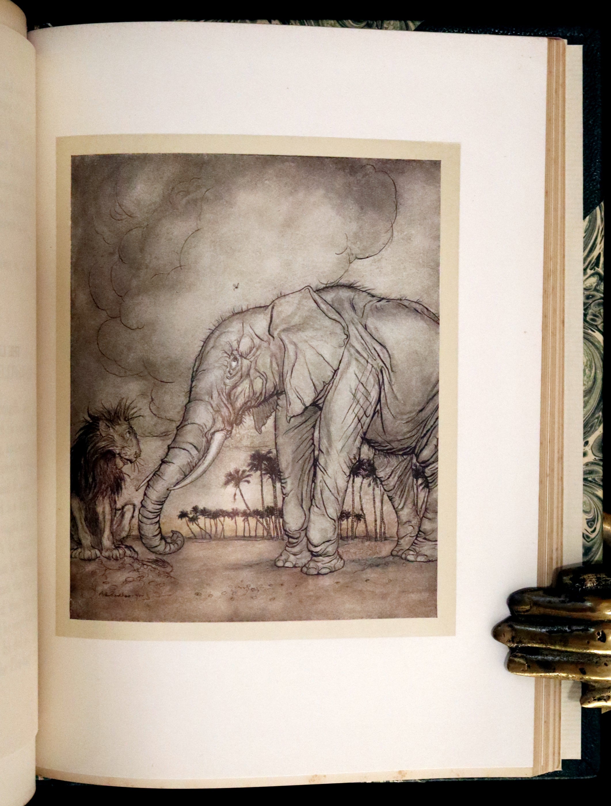 1912 Rare First Edition - AESOP'S FABLES Illustrated by Arthur RACKHAM ...