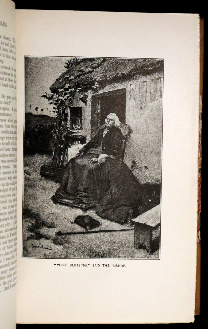 1887 Rare Victorian Book set - LES MISERABLES by Victor Hugo ...