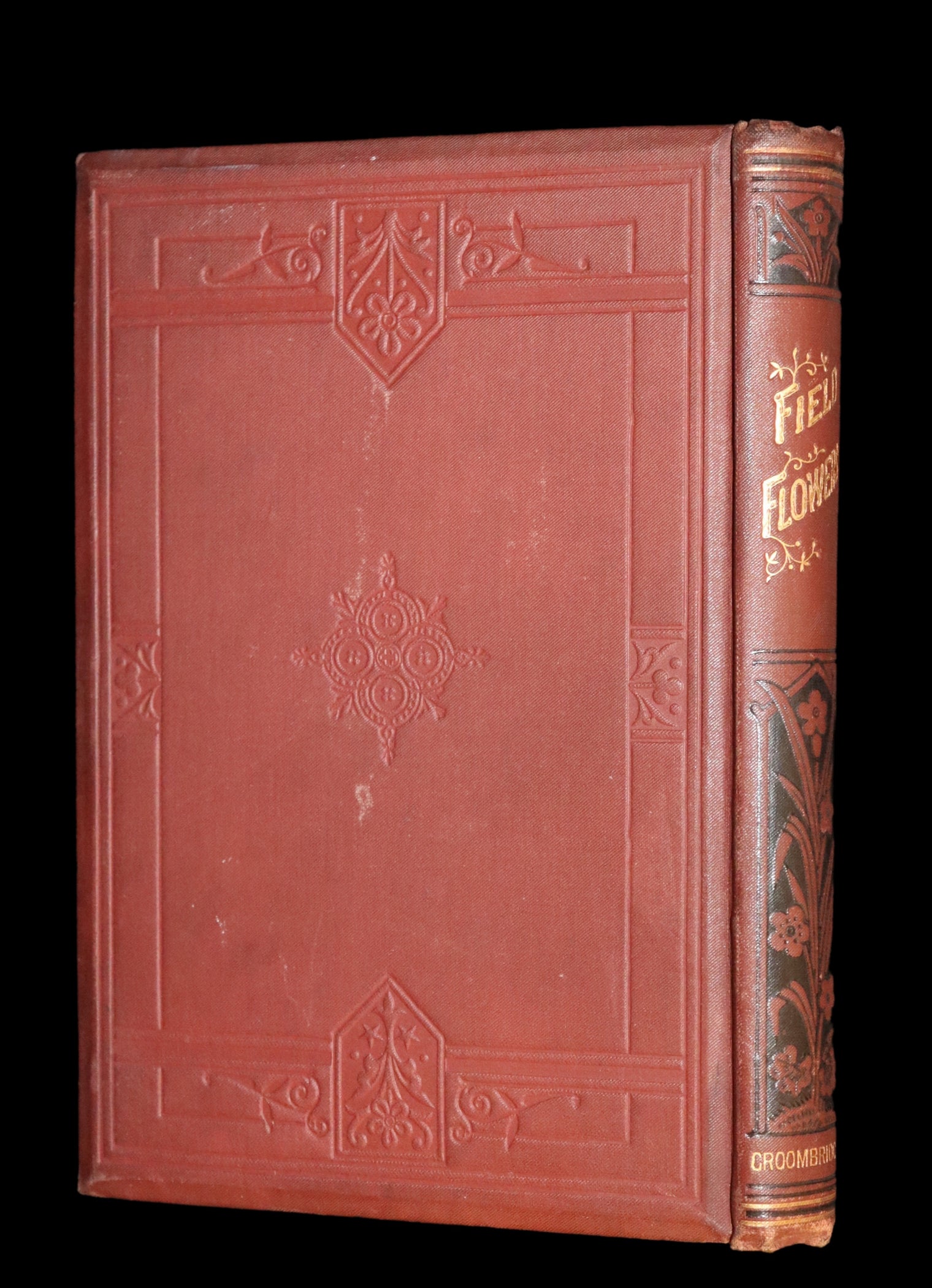 1878 Rare Victorian Book - FIELD FLOWERS, A handy-book for the ramblin ...