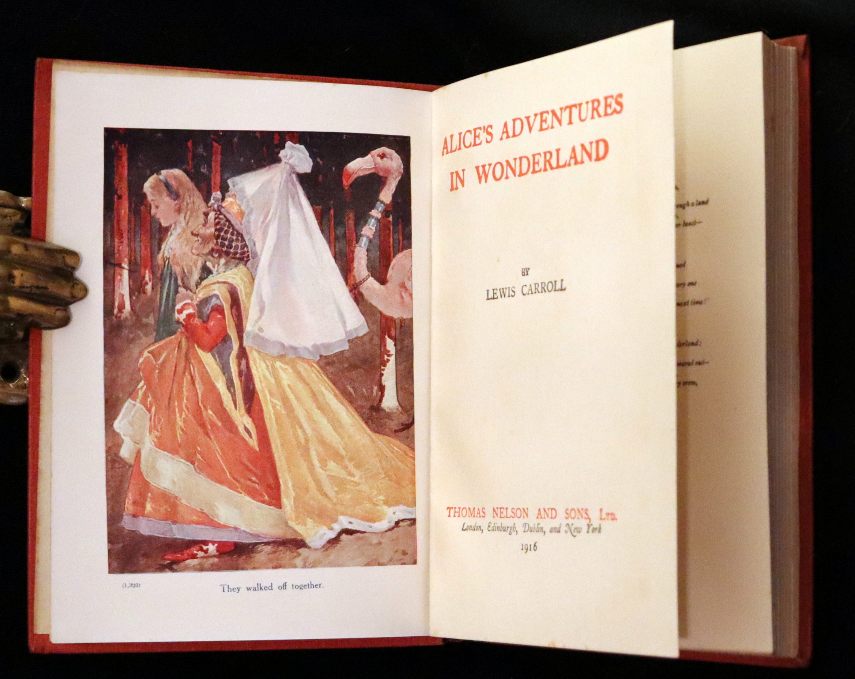 1916 Scarce Edition - Alice's Adventures in Wonderland illustrated by ...