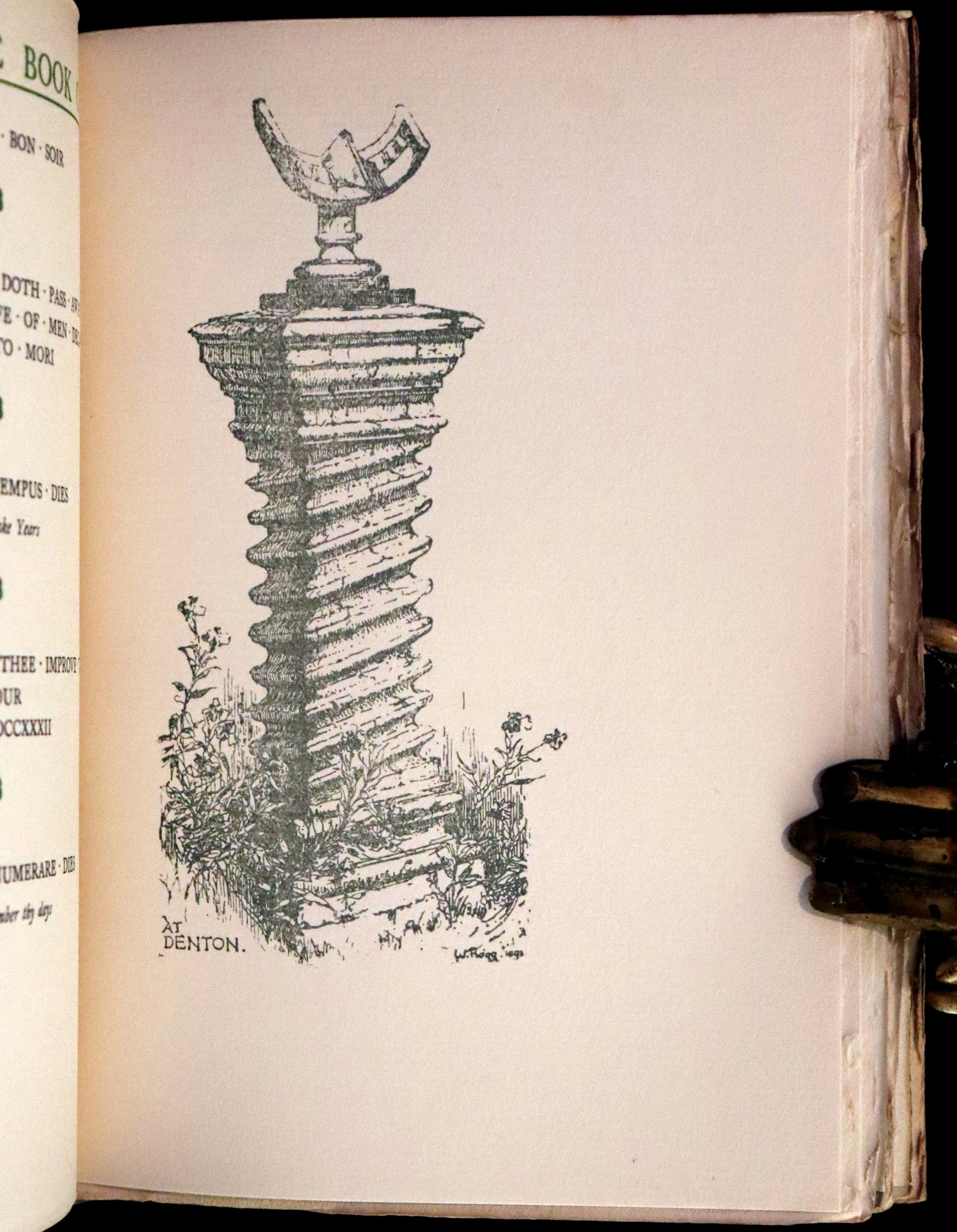 1914 Rare First Edition - A BOOK OF OLD SUNDIALS & THEIR MOTTOES, bind ...