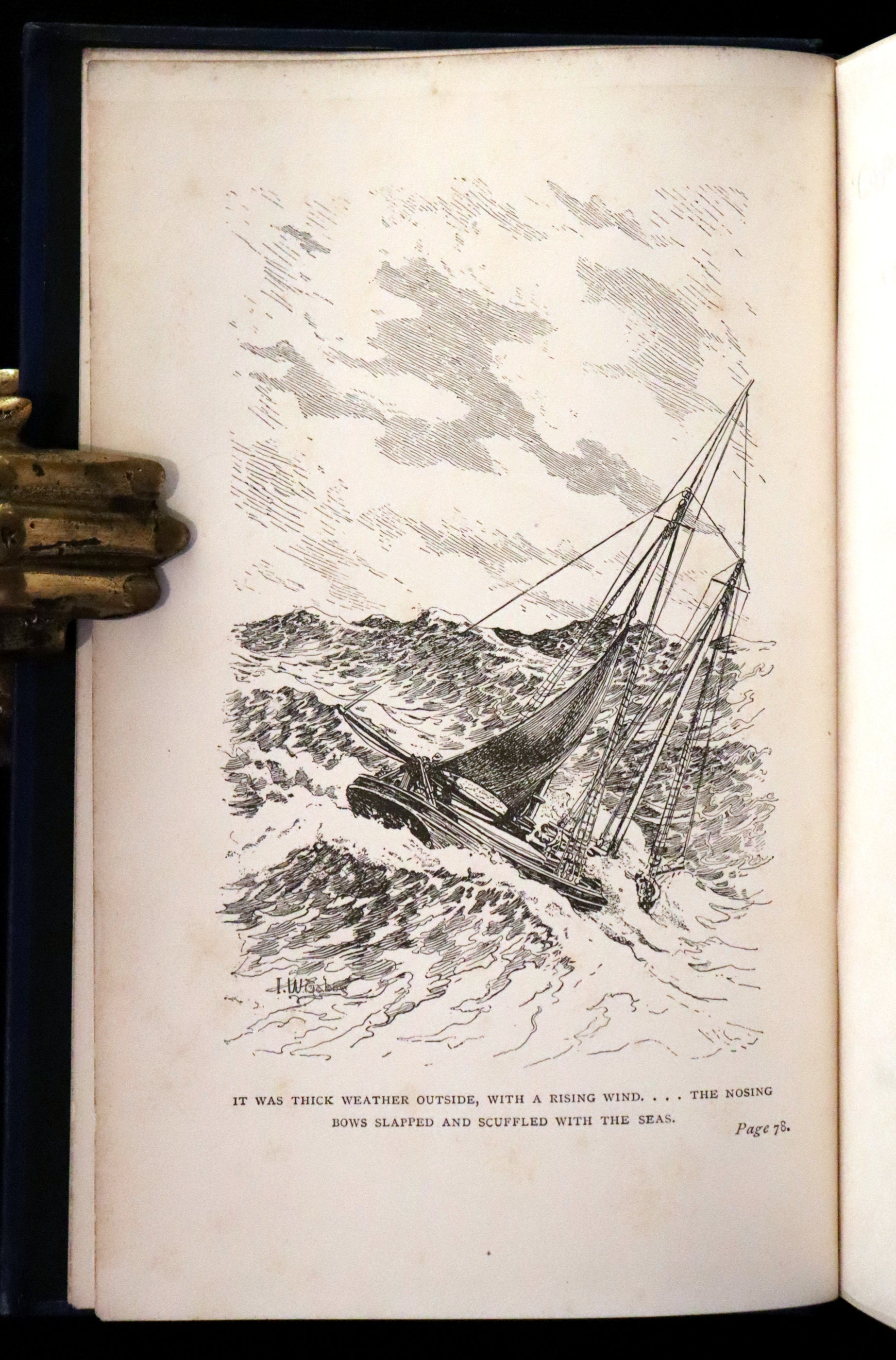 1897 Rare First Edition - CAPTAINS COURAGEOUS. A Story of the Grand ...