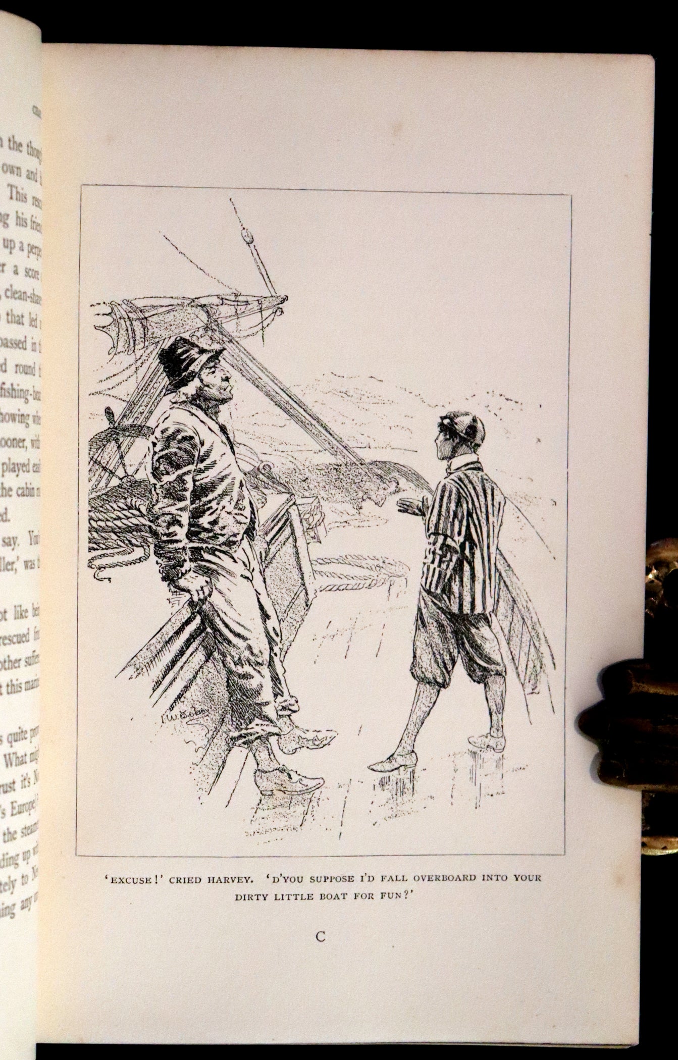 1897 Rare First Edition - CAPTAINS COURAGEOUS. A Story of the Grand ...