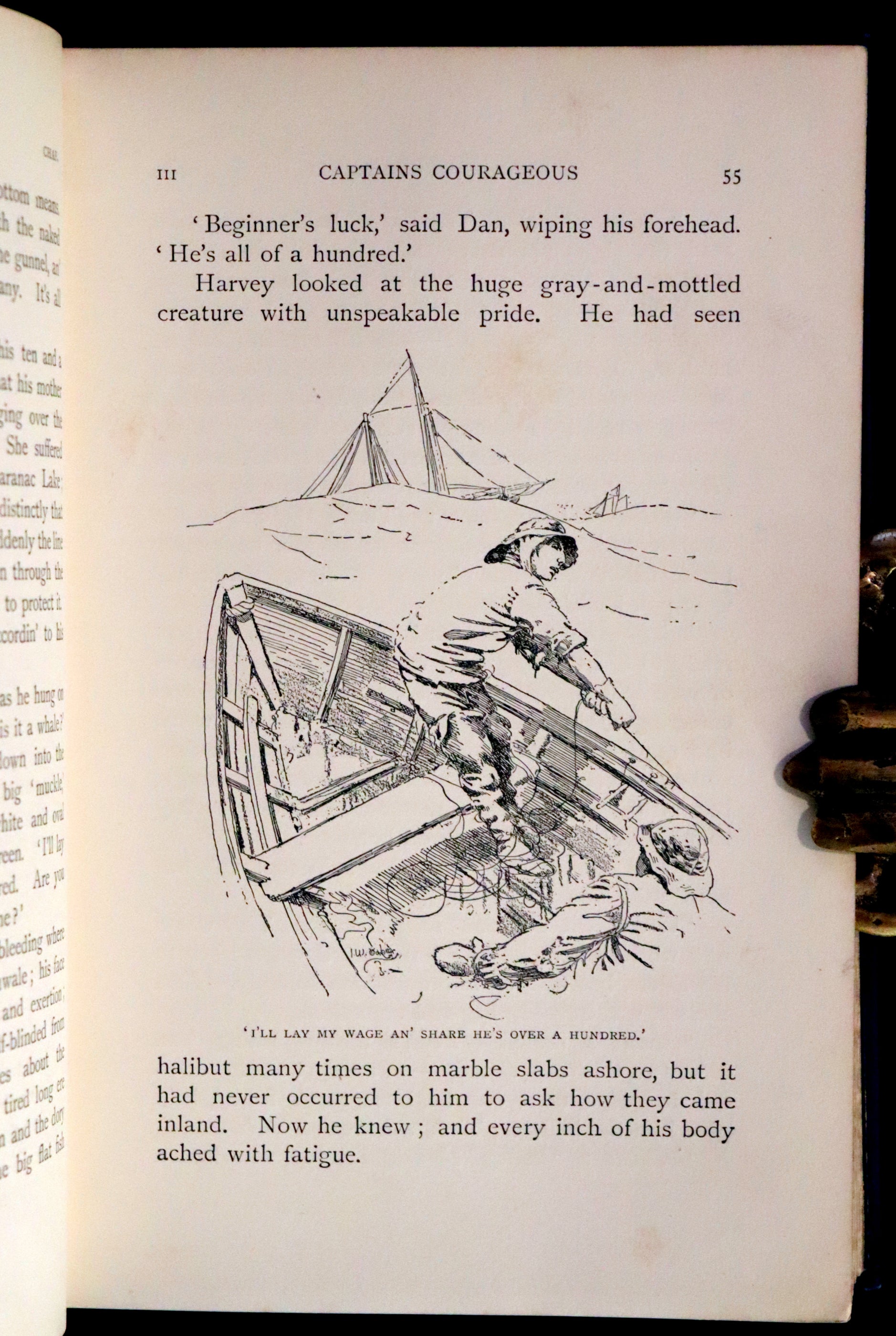 1897 Rare First Edition - CAPTAINS COURAGEOUS. A Story of the Grand ...