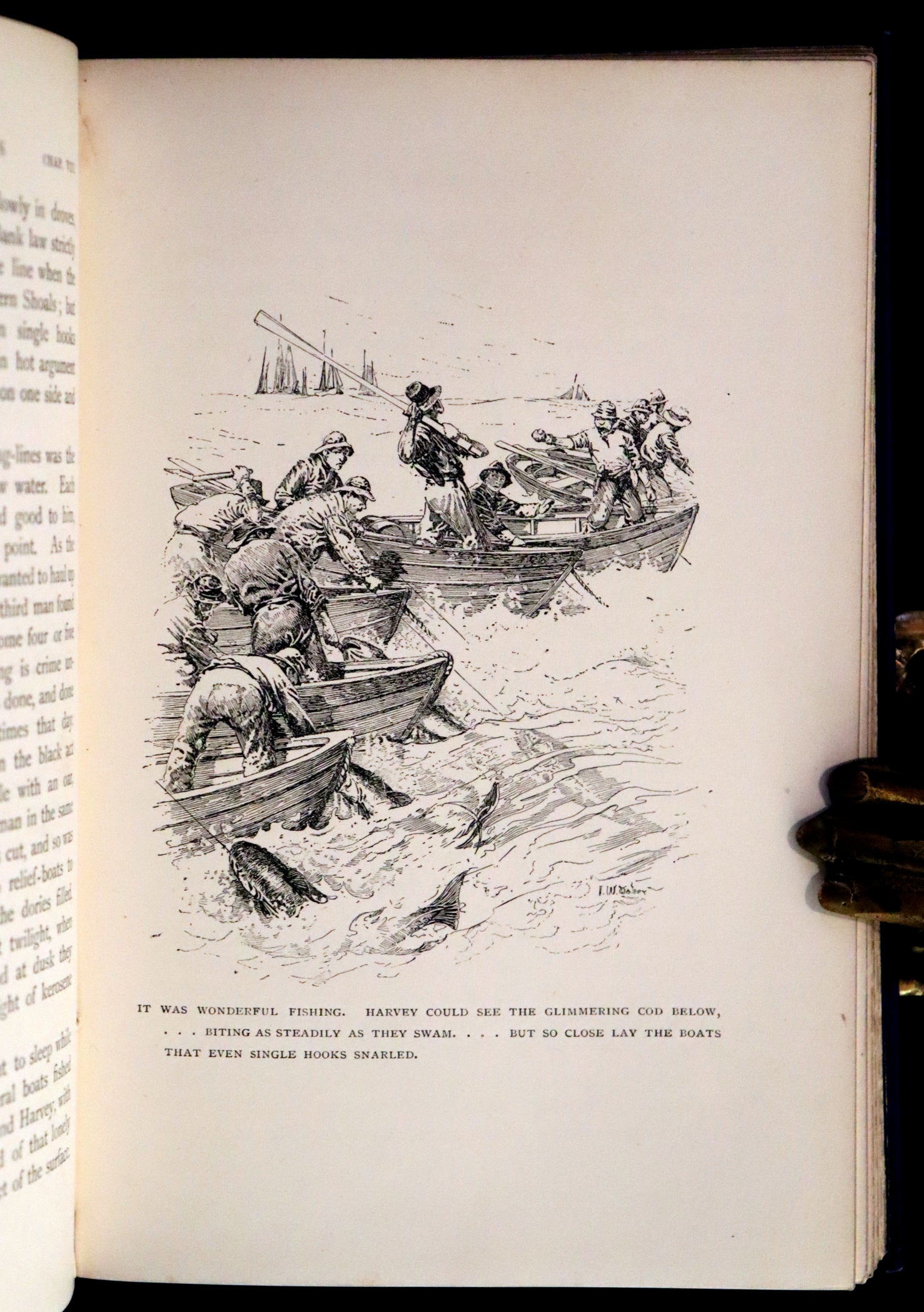 1897 Rare First Edition - CAPTAINS COURAGEOUS. A Story of the Grand ...