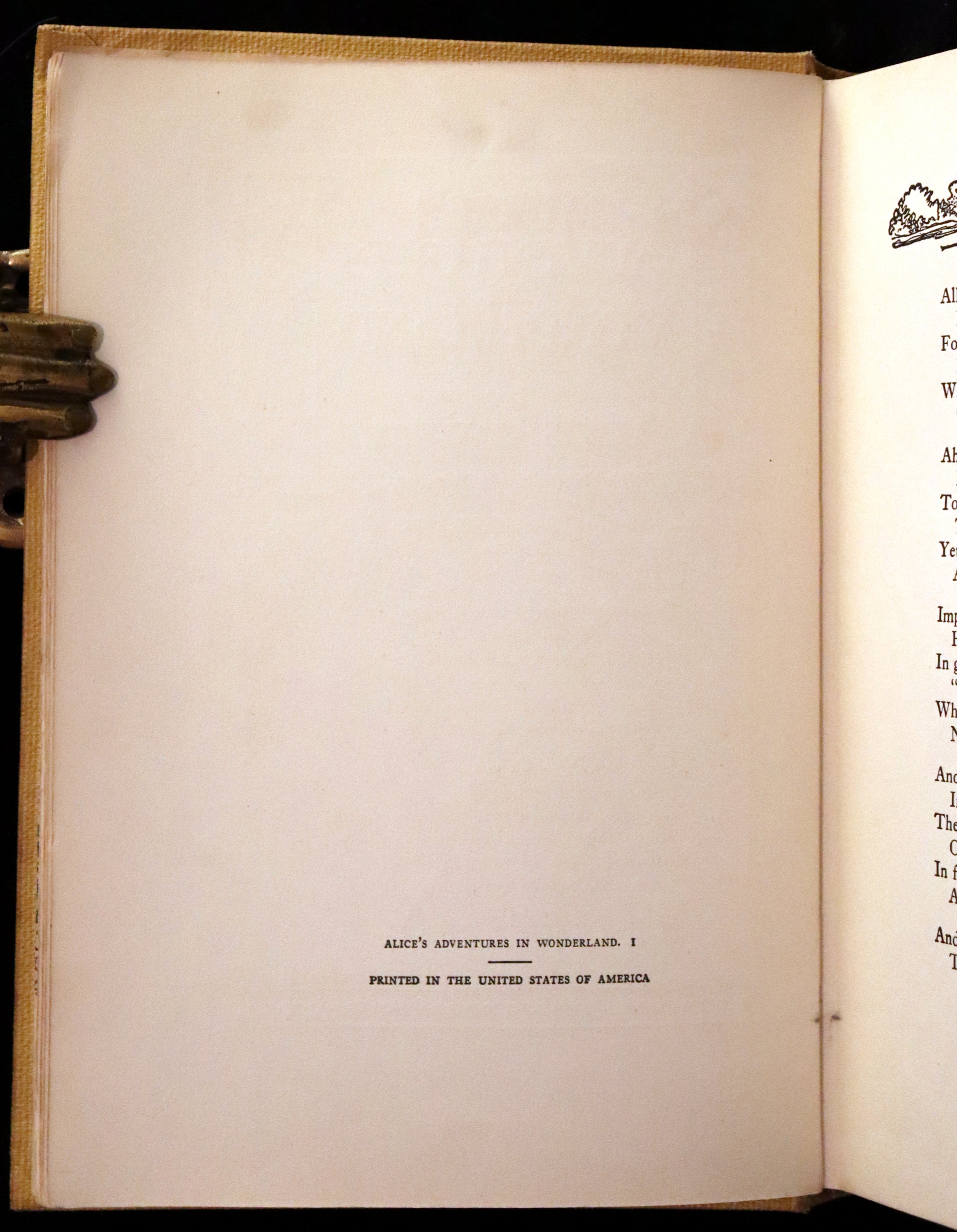 1915 Scarce First Edition - Alice's Adventures in Wonderland ...