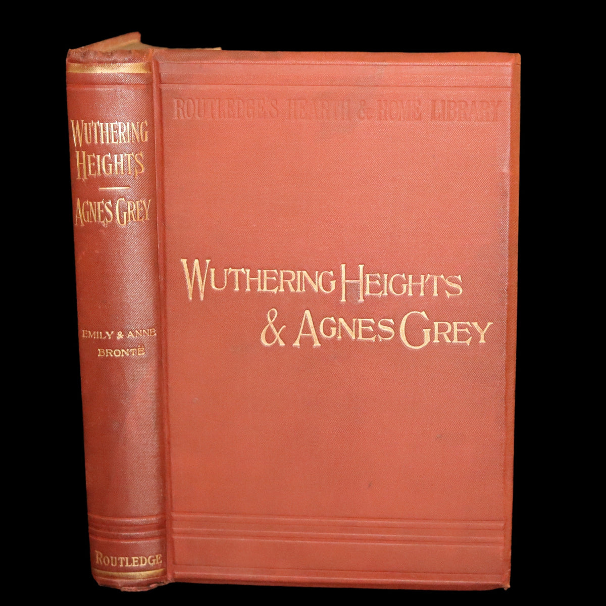 1892 Scarce Edition - WUTHERING HEIGHTS by Emily Brontë (Ellis Bell ...