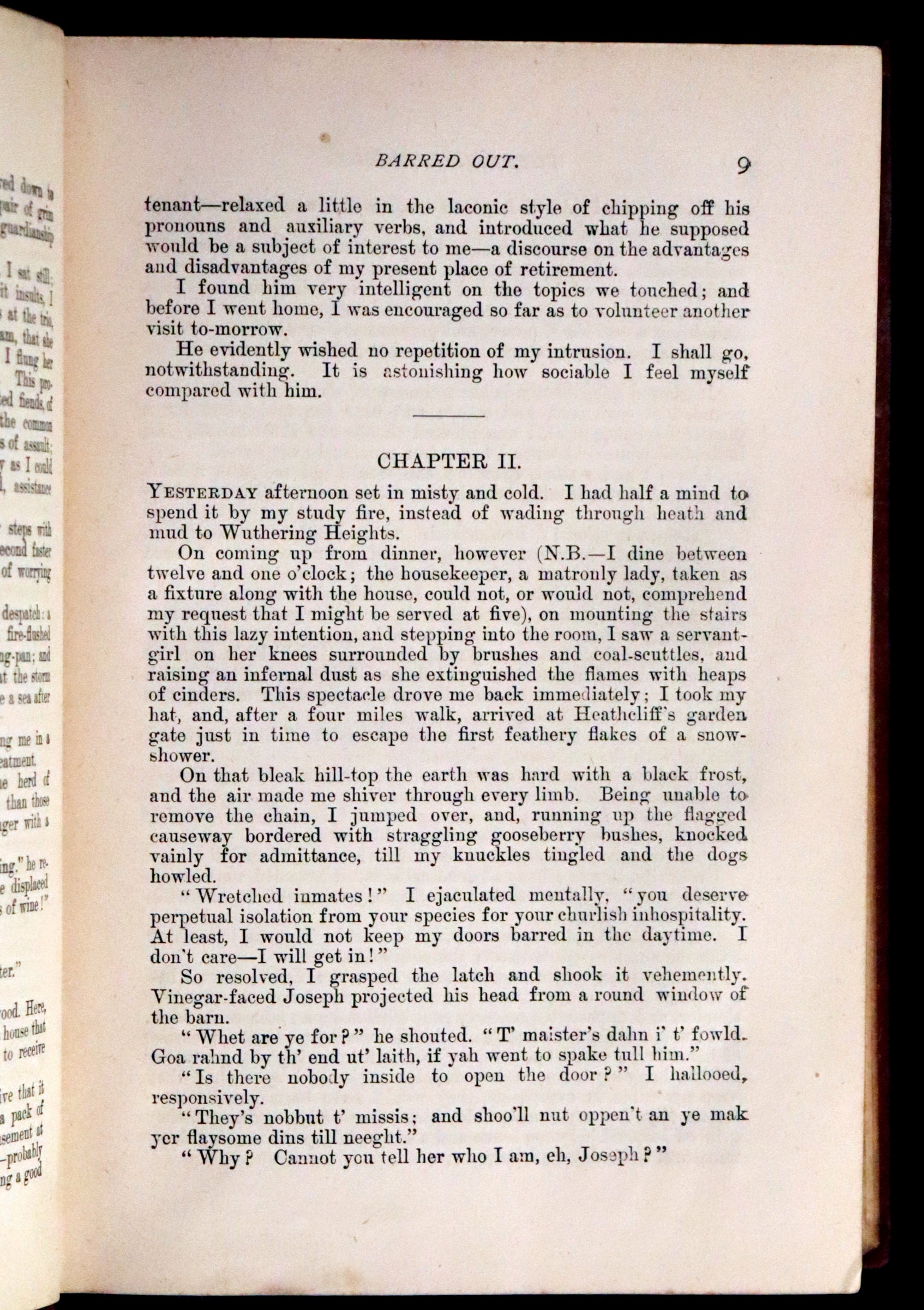1892 Scarce Edition - WUTHERING HEIGHTS by Emily Brontë (Ellis Bell ...
