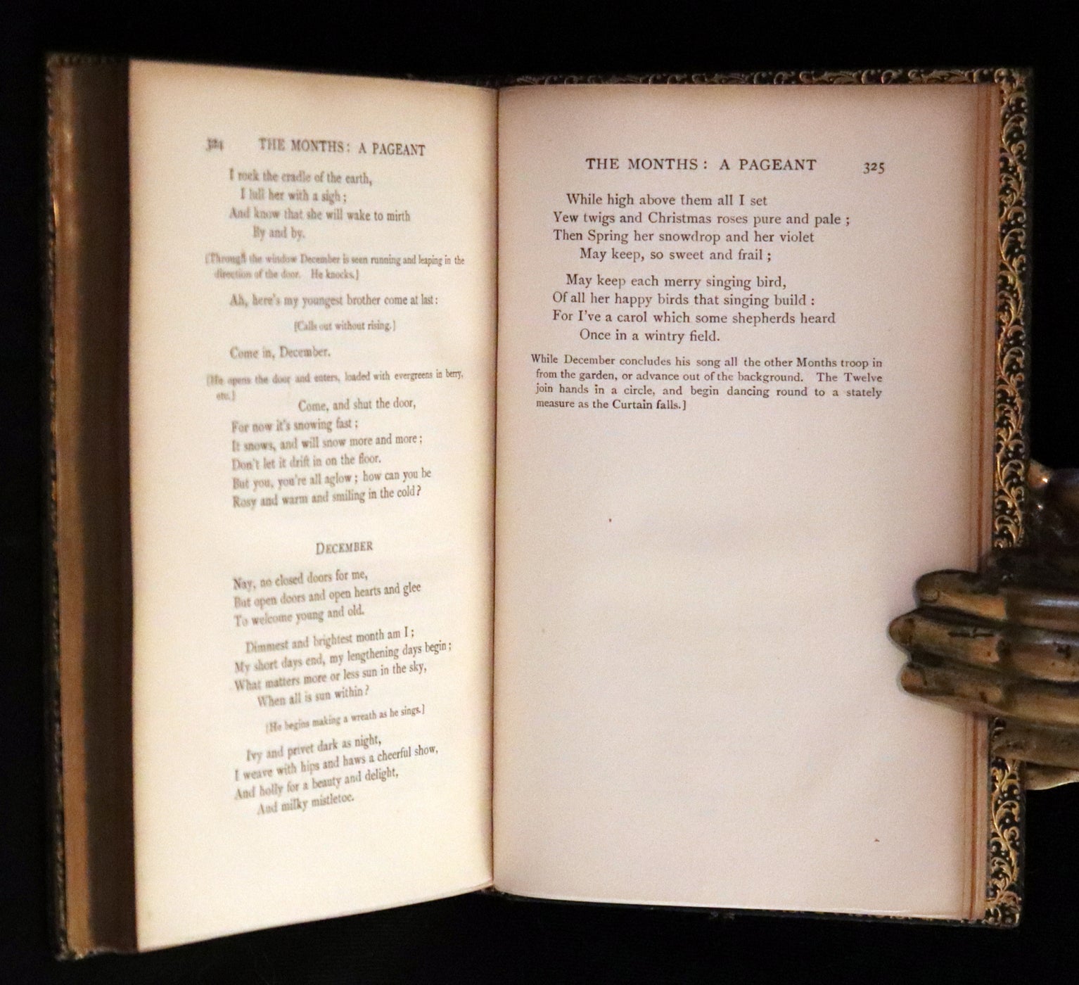 1923 Beautiful Riviere & Son Binding - Christina Rossetti's POEMS, Inc ...