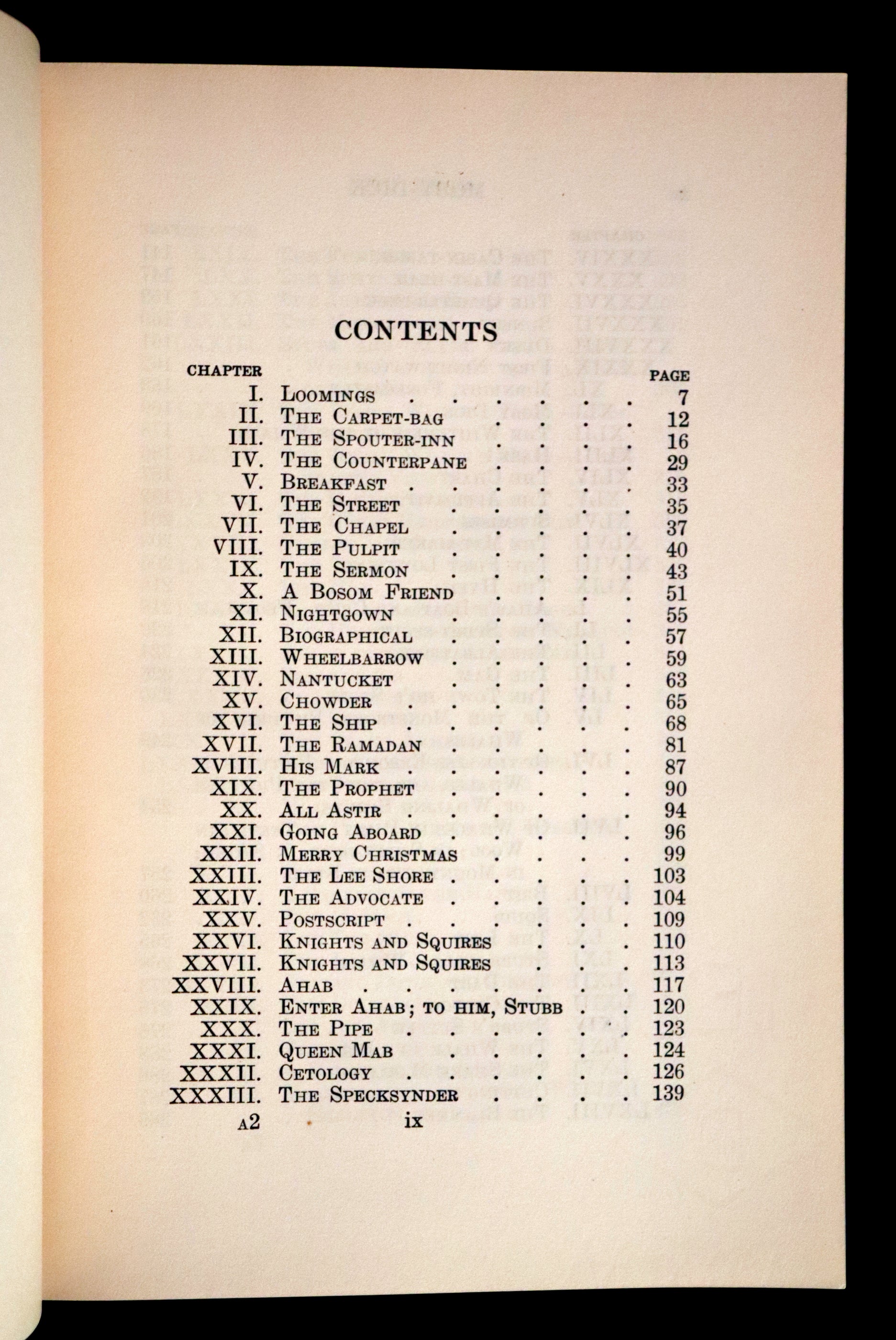 1922 Rare Book - MOBY DICK or The White Whale by Herman Melville ...