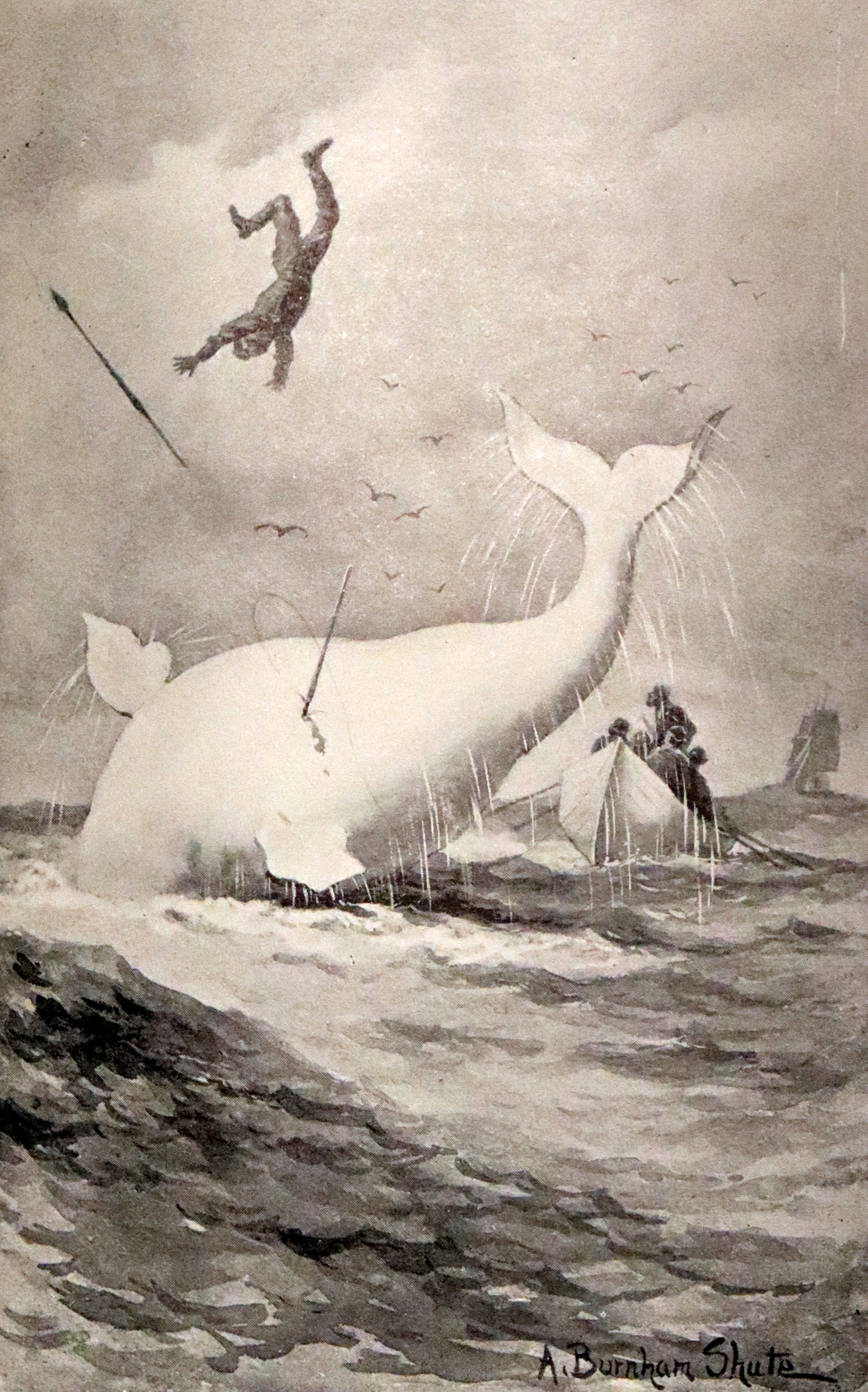 1922 Rare Book - MOBY DICK or The White Whale by Herman Melville ...