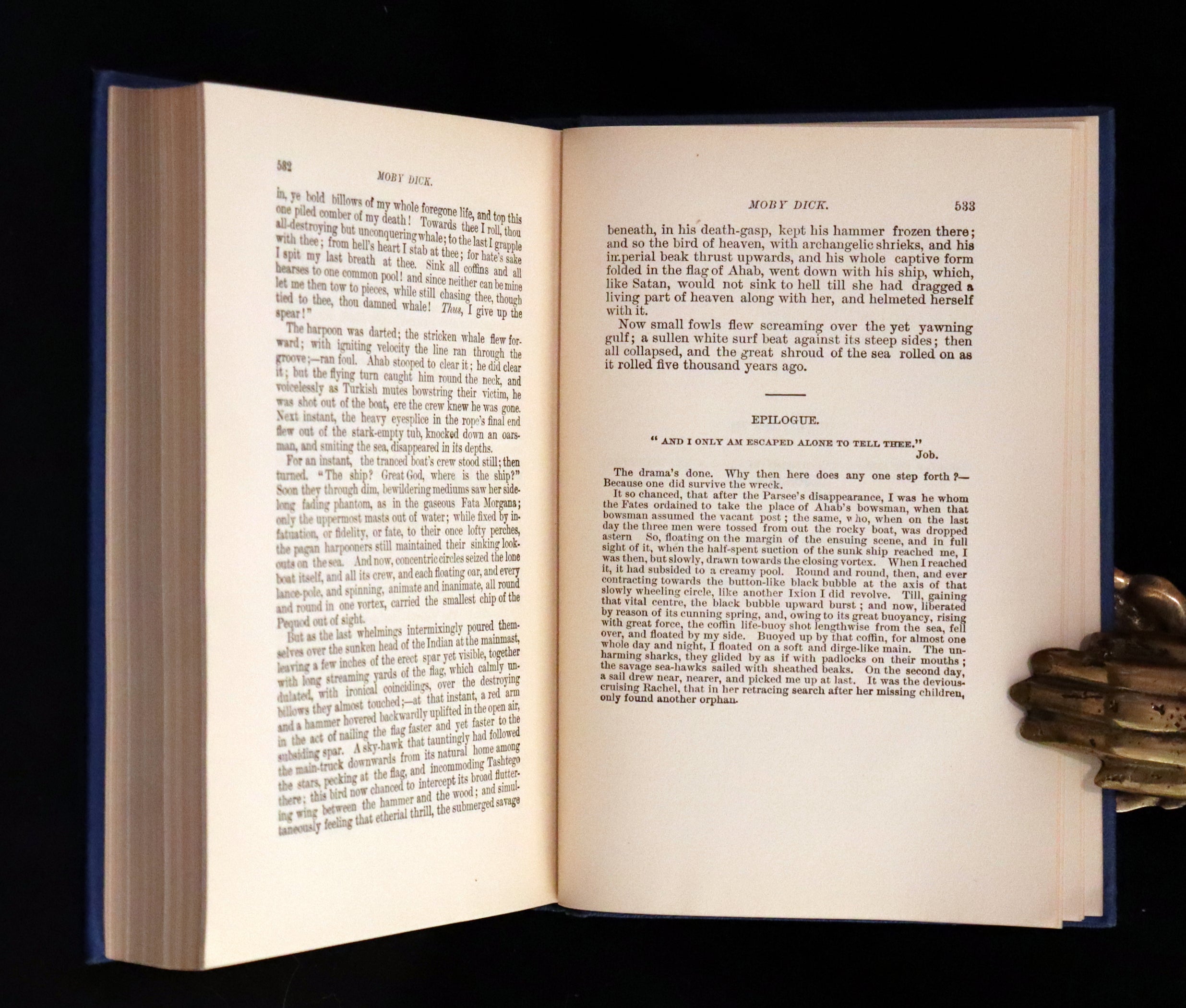 1922 Rare Book - MOBY DICK or The White Whale by Herman Melville ...