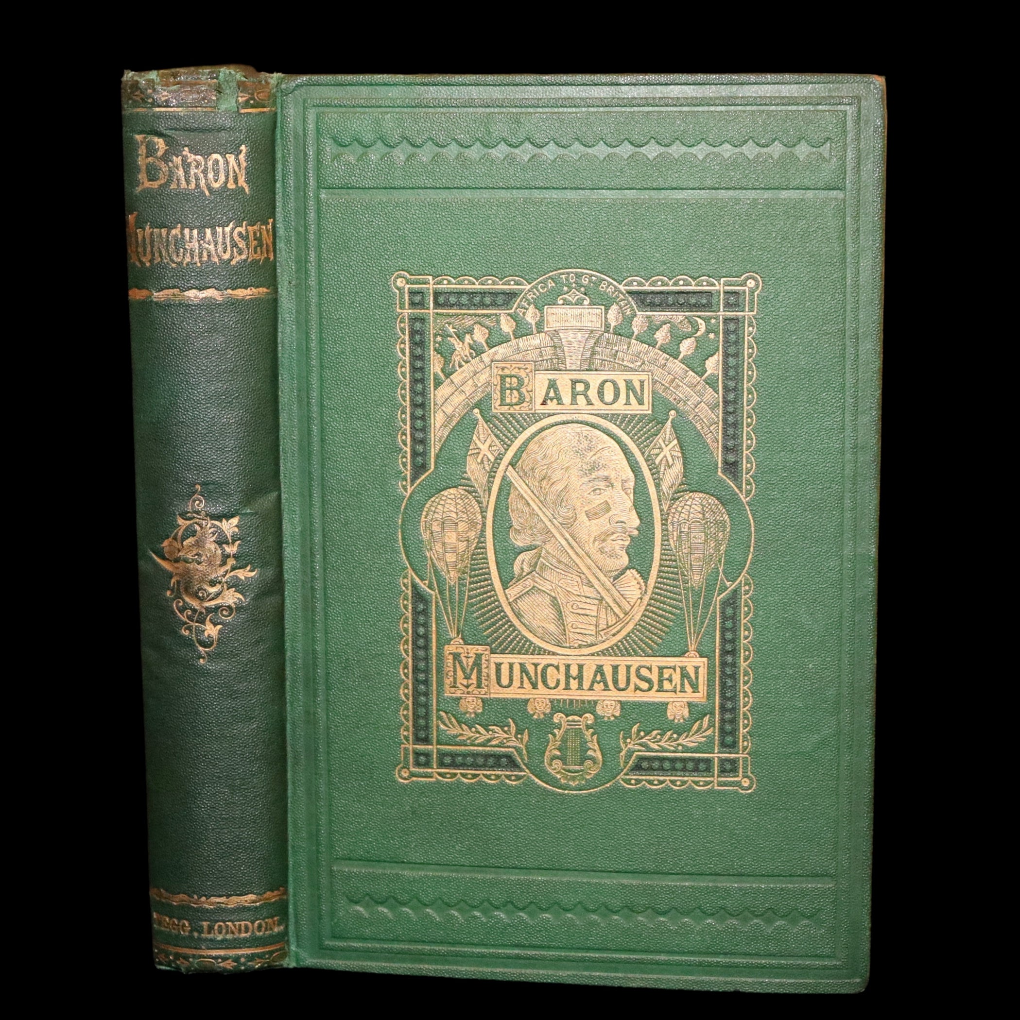 1868 Rare Book - The Travels and Surprising Adventures of Baron ...