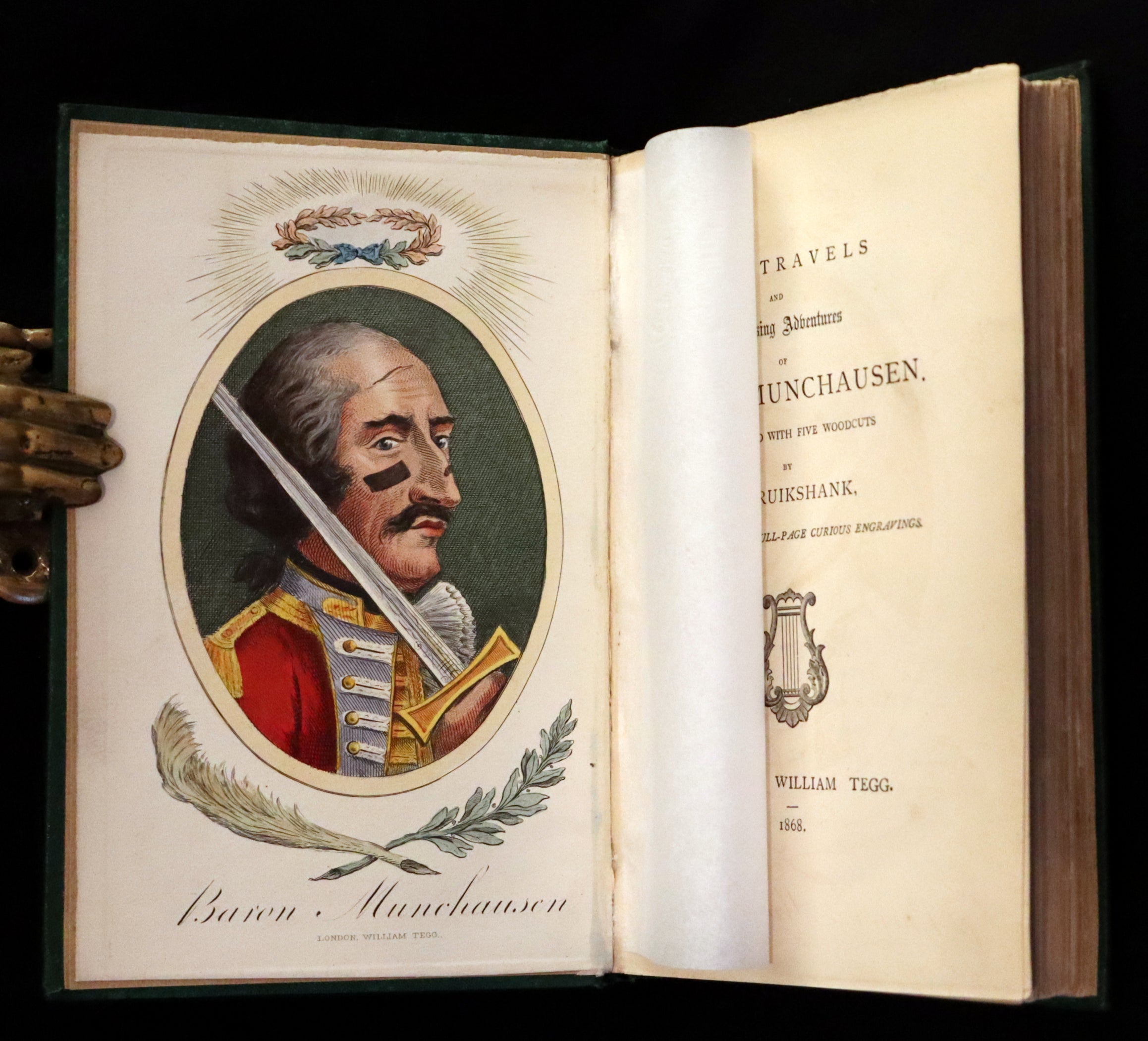 1868 Rare Book - The Travels and Surprising Adventures of Baron ...