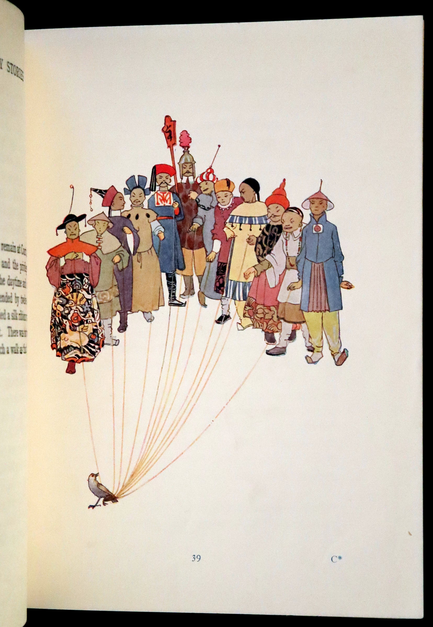 1925 Rare Book - Hans Andersen's FAIRY Stories with 48 Coloured Plates ...