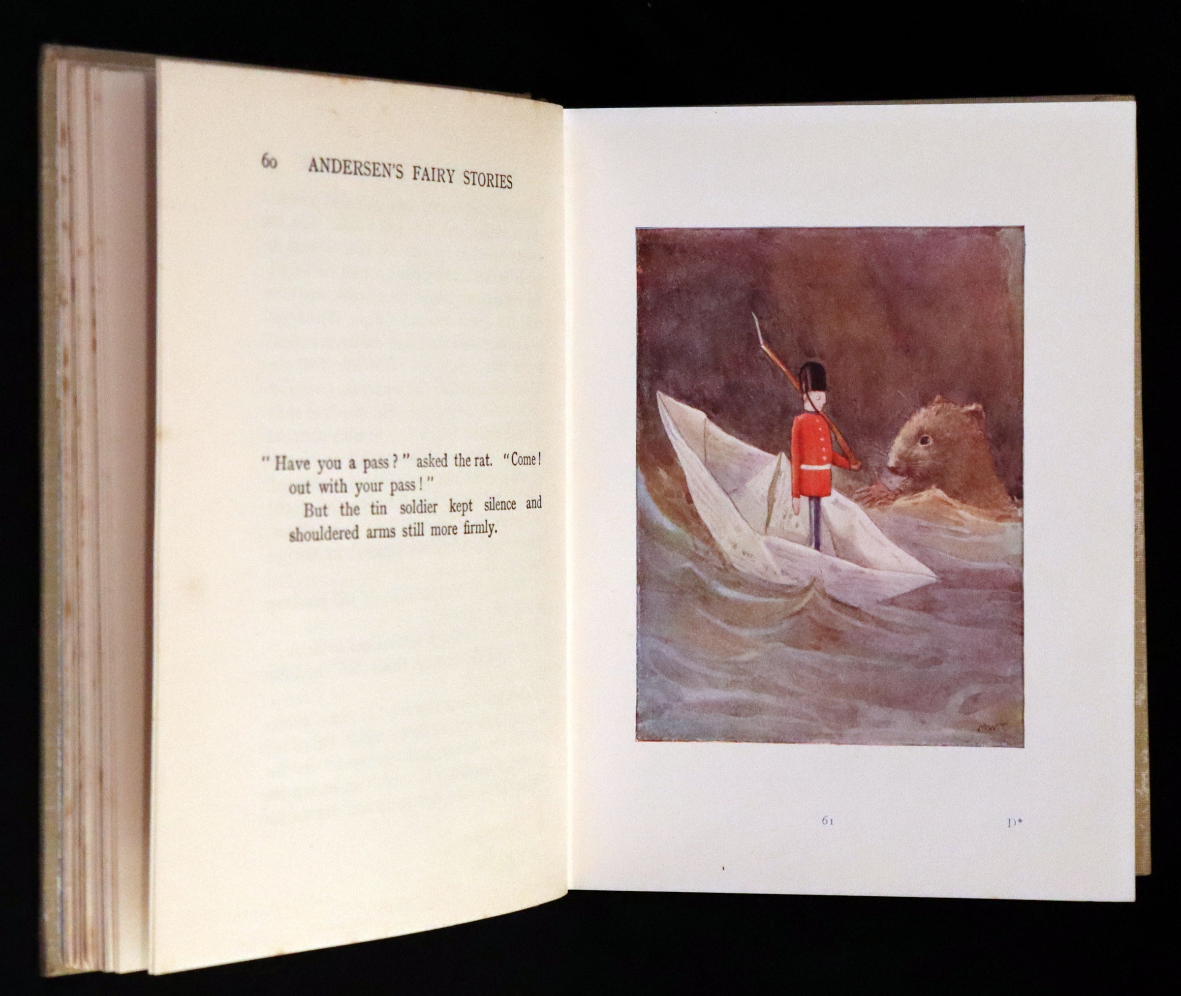 1925 Rare Book - Hans Andersen's FAIRY Stories with 48 Coloured Plates ...
