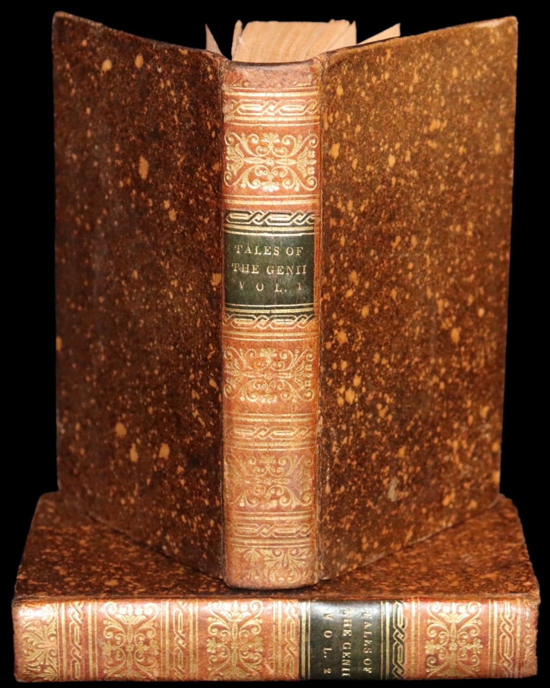 1825 Scarce Book Set - The Tales of the Genii, Translated from the ...