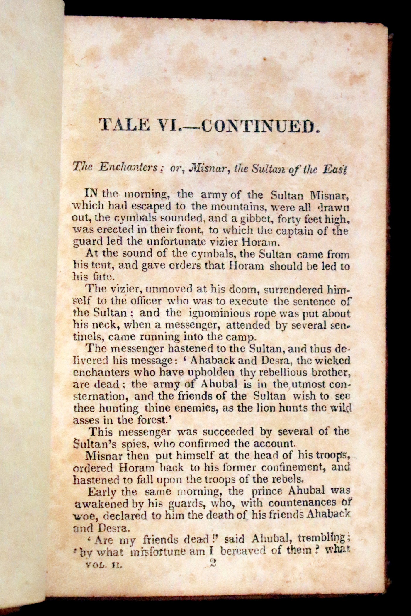 1825 Scarce Book Set - The Tales of the Genii, Translated from the ...