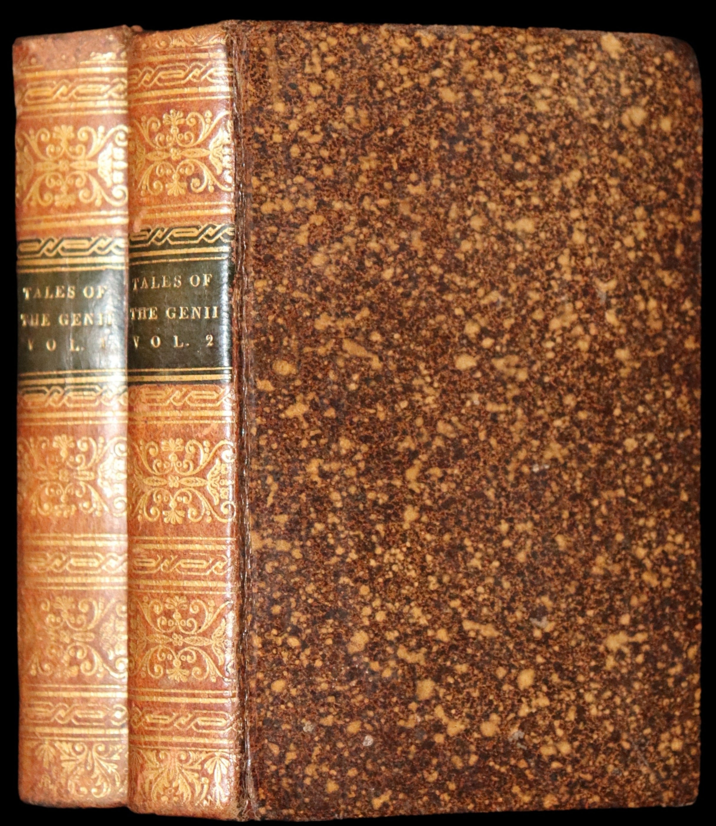 1825 Scarce Book Set - The Tales of the Genii, Translated from the ...