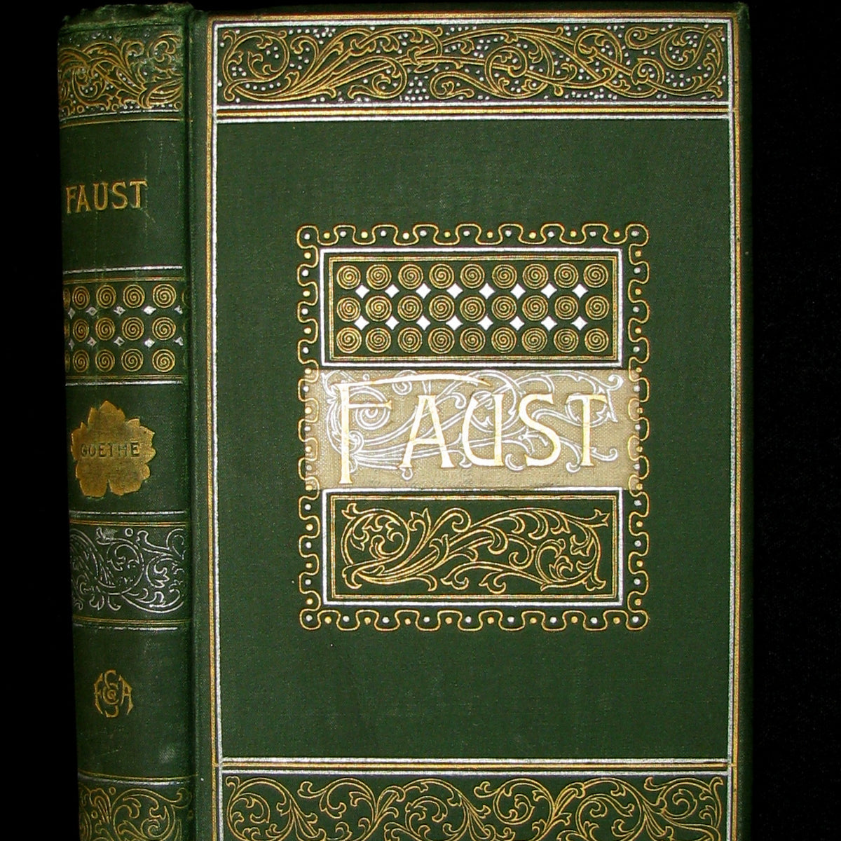 1890 Rare Victorian Book - FAUST by Goethe, Illustrated by Frederick J ...