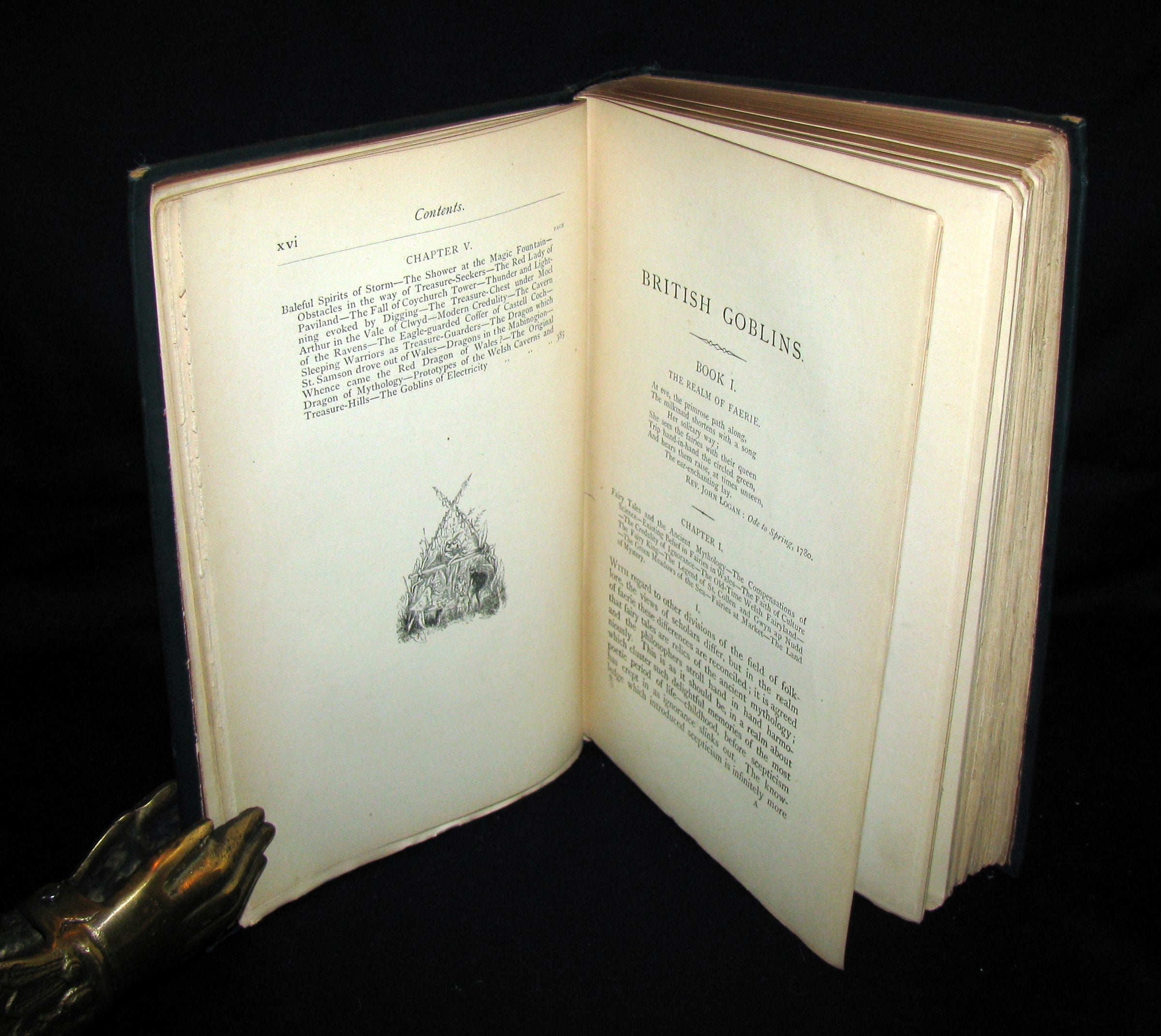 1880 Scarce Victorian Book - BRITISH GOBLINS: Welsh Folk-lore, Fairy ...