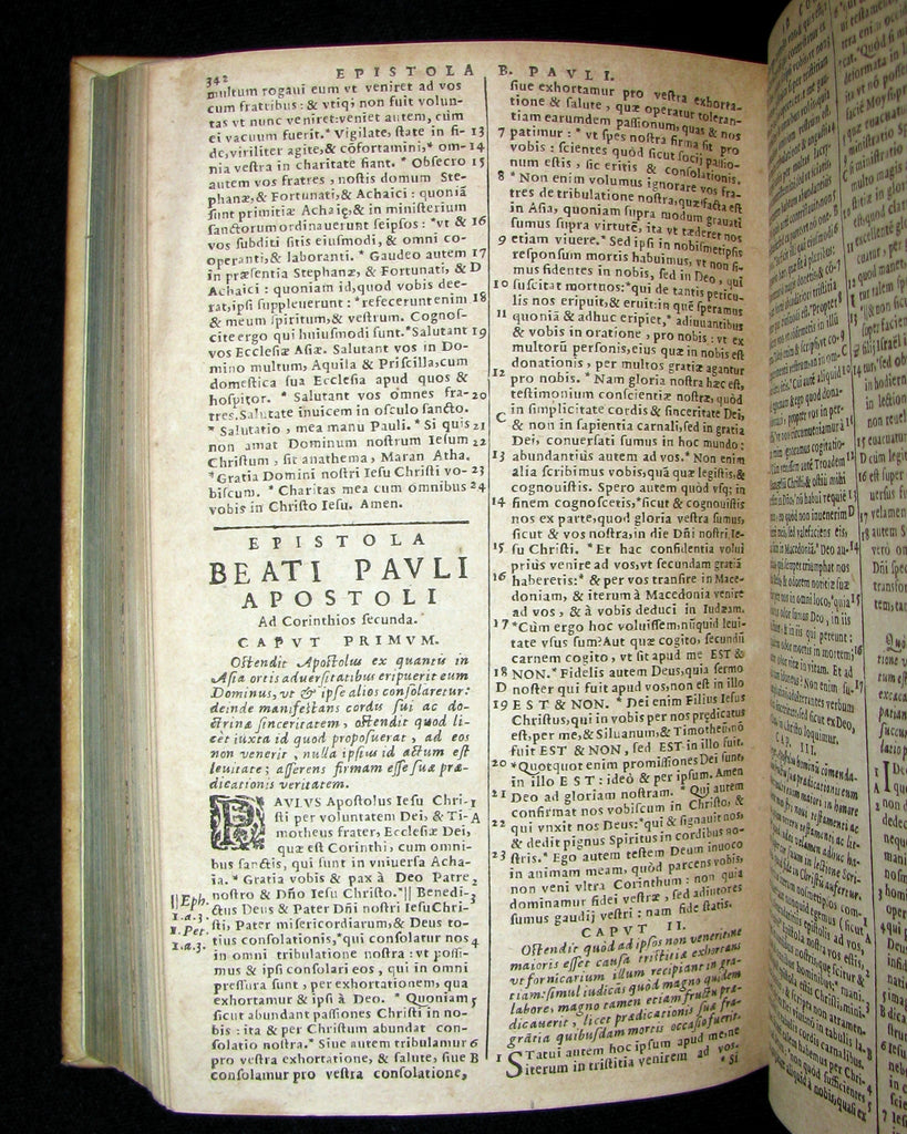 1669 Rare Latin Bible set - Biblia Sacra Vulgate Holy BIBLE Vulgatae E ...
