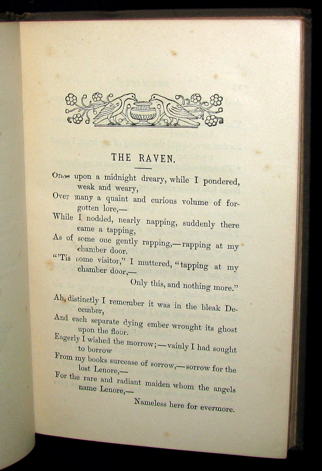 1883 Scarce Edition - Poems of Edgar Allan POE (The Raven, Lenore ...