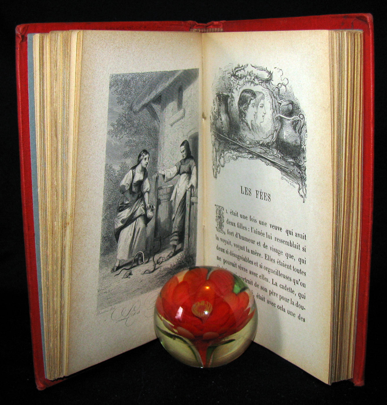 1890 Rare illustrated French Book ~ Contes des Fees - Fairy Tales by ...