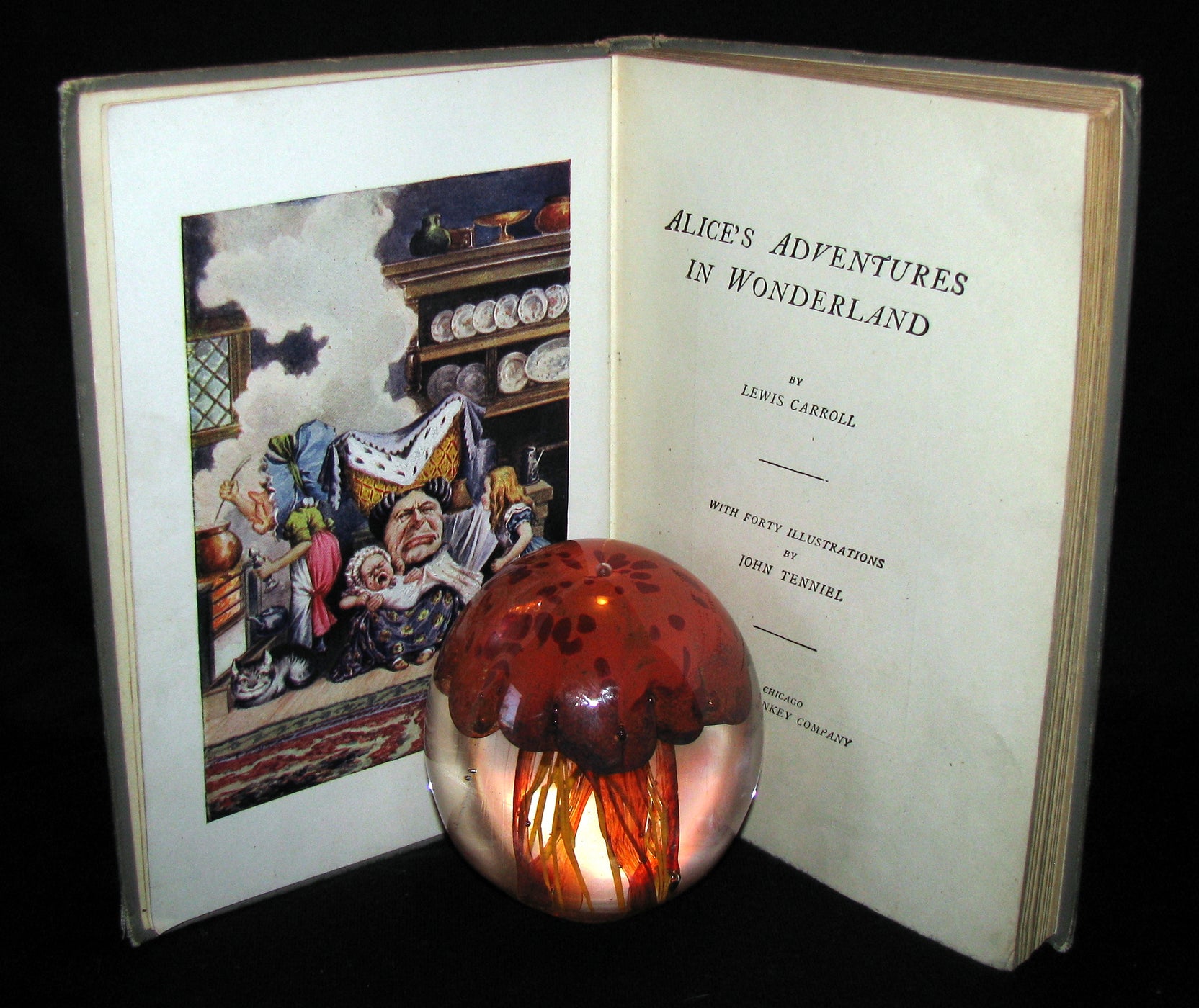 1900's Rare Conkey Edition - Alice's Adventures in Wonderland by Lewis ...