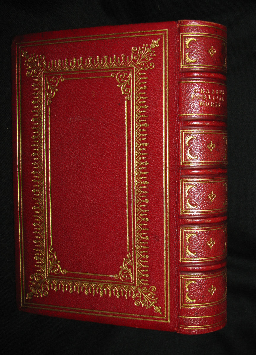 1863 Rare Book - The Poetical Works of George Crabbe. – MFLIBRA ...